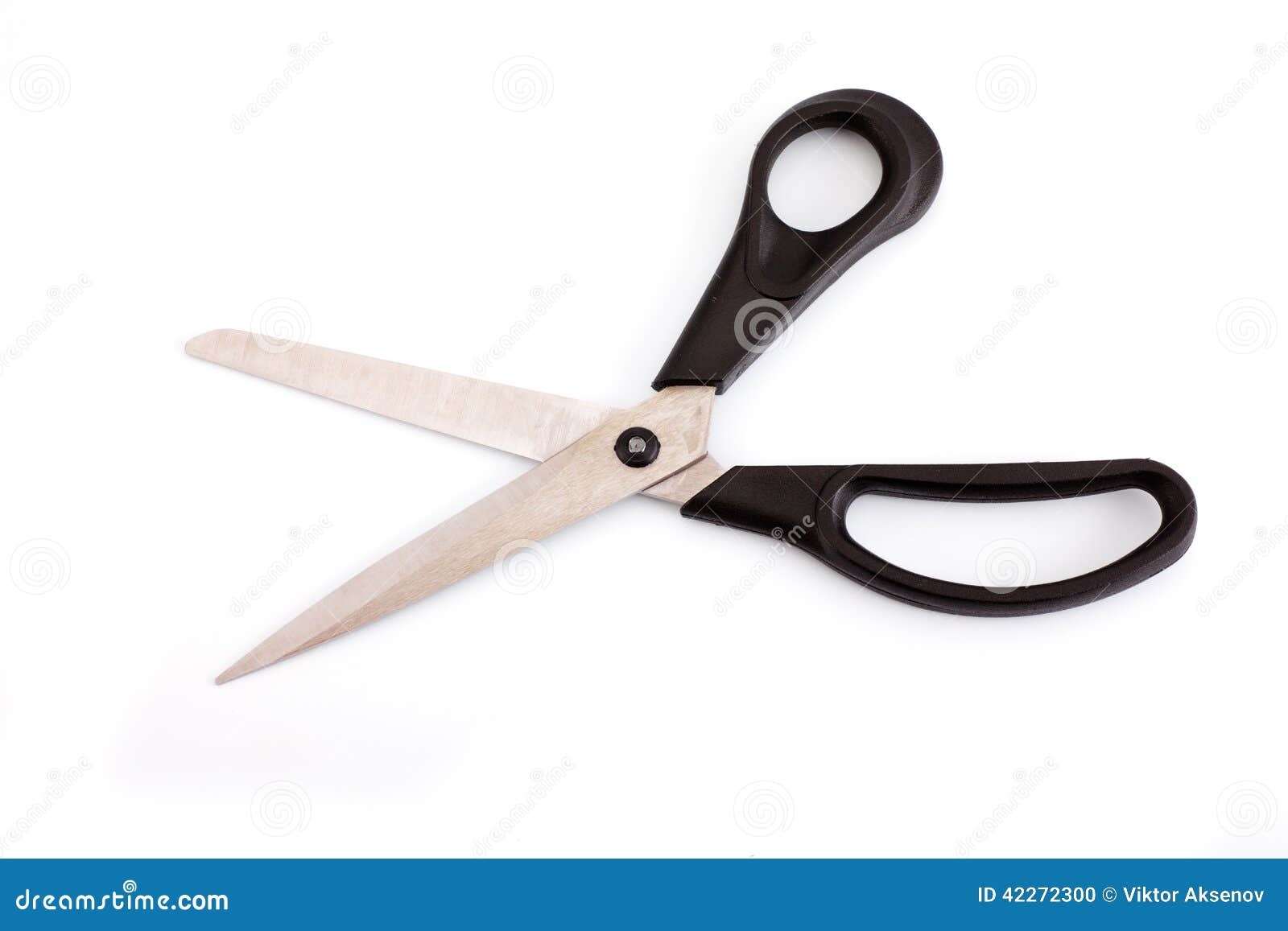 Open scissors stock photo. Image of accessories, steel - 42272300