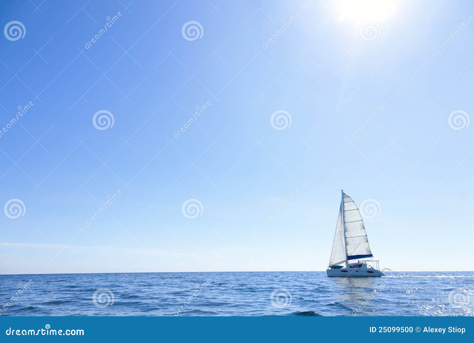 Open sea sailing stock photo. Image of ocean, sailboat - 25099500
