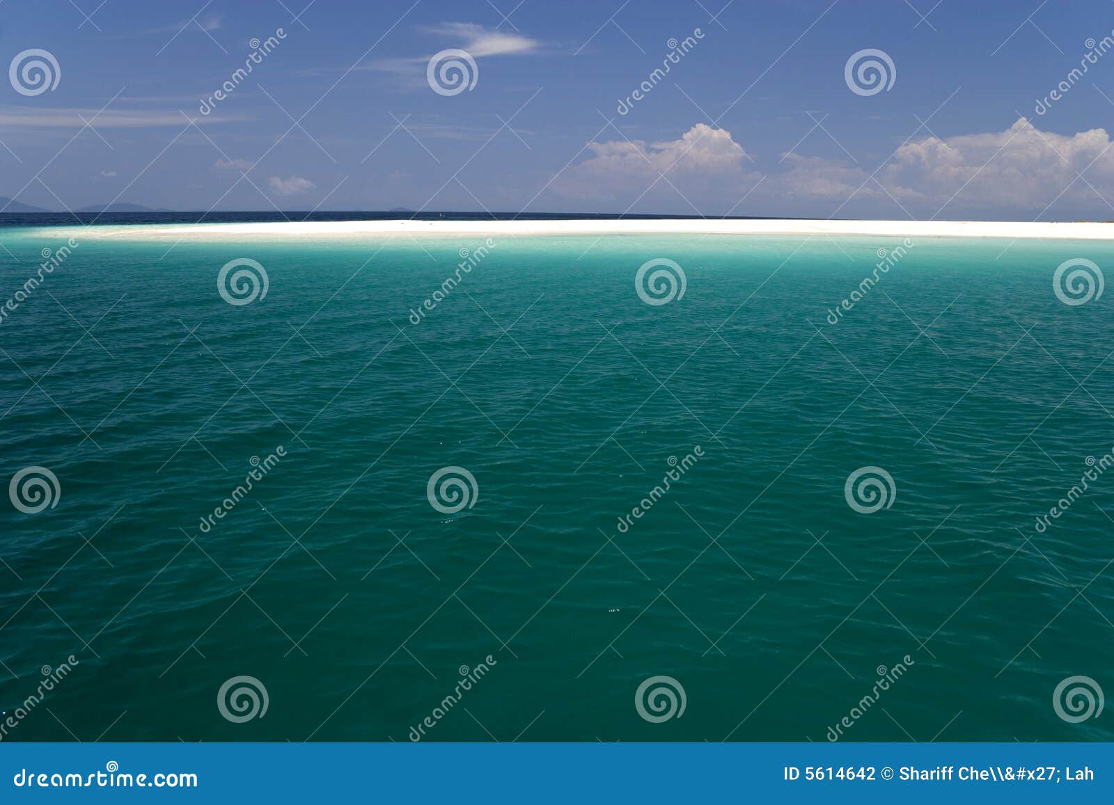 Open Sea and Sand Bar stock photo. Image of seascape, coast - 5614642