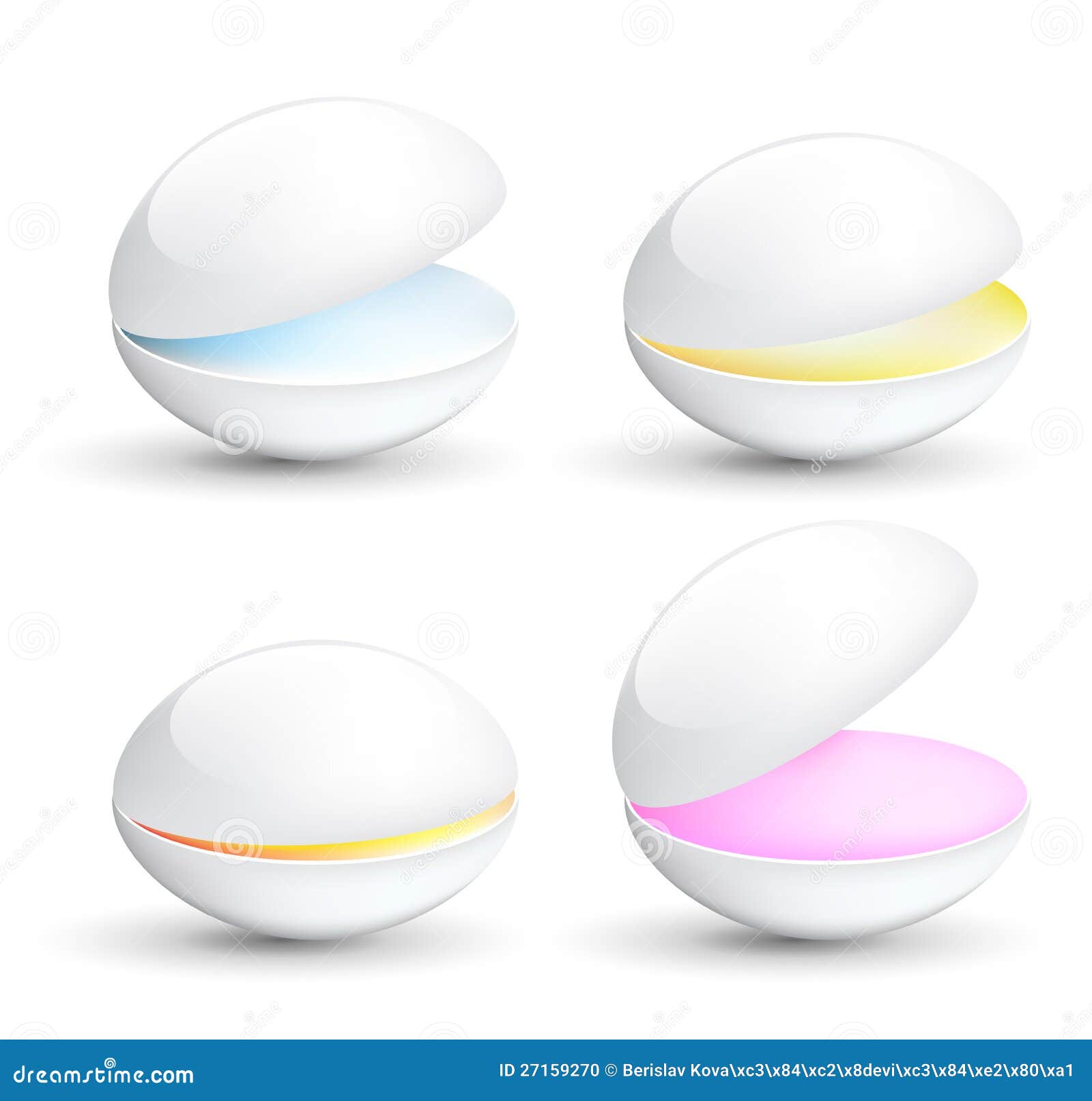 Open sea shell stock vector. Illustration of valentine - 27159270