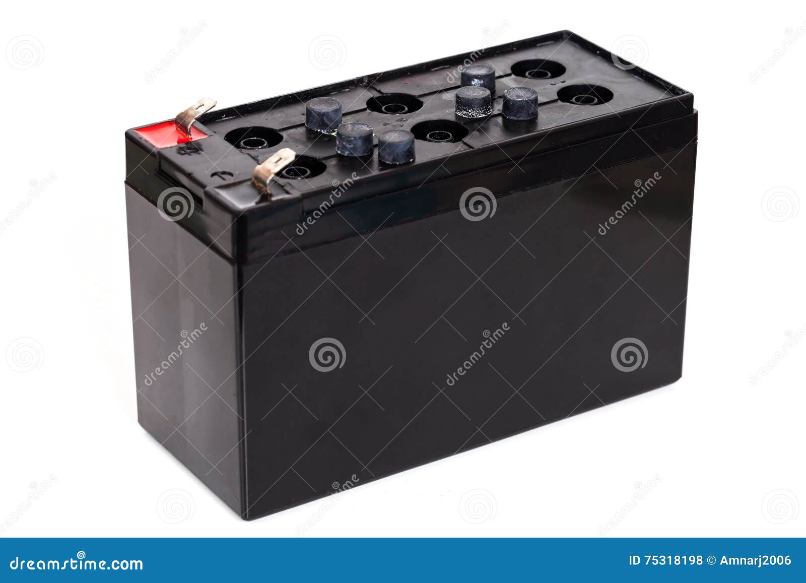 Open Sealed Battery Isolated on White Stock Photo - Image of power ...