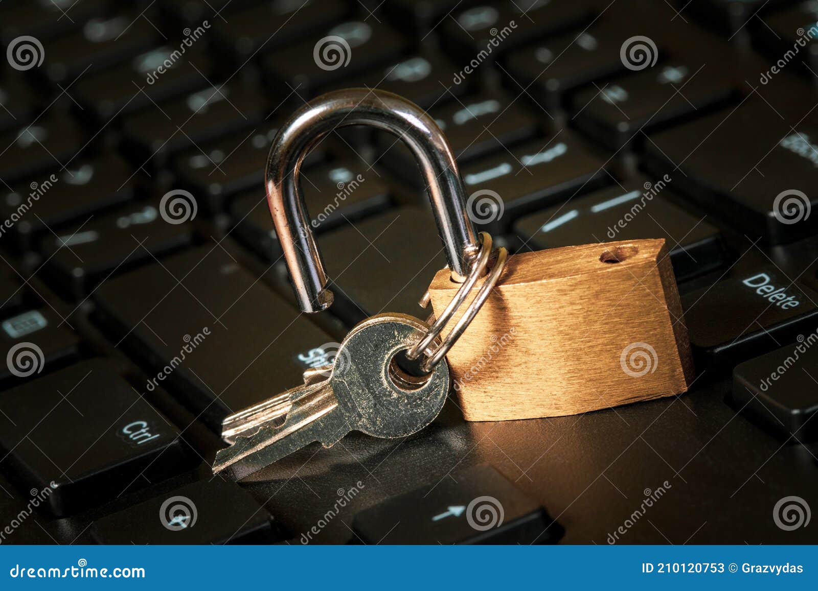 Computer Security Breach Concept Stock Image - Image of breach ...