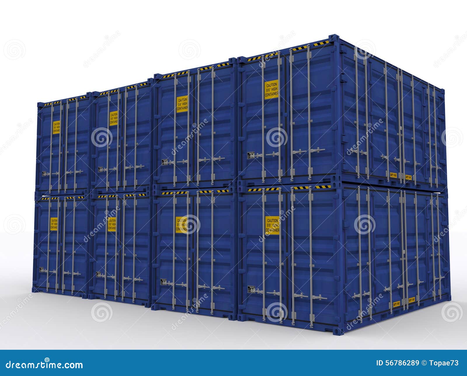 Open side container stock illustration. Illustration of feet - 56786289