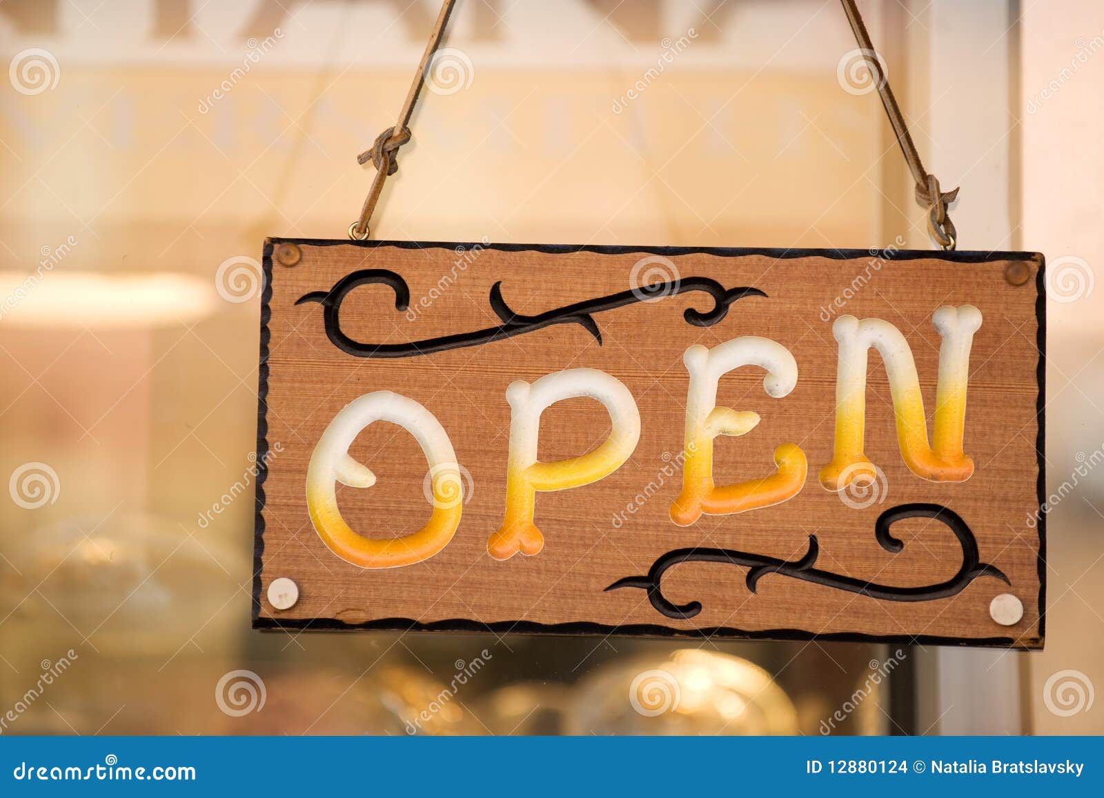 Open sign stock photo. Image of sign, front, shopping - 12880124
