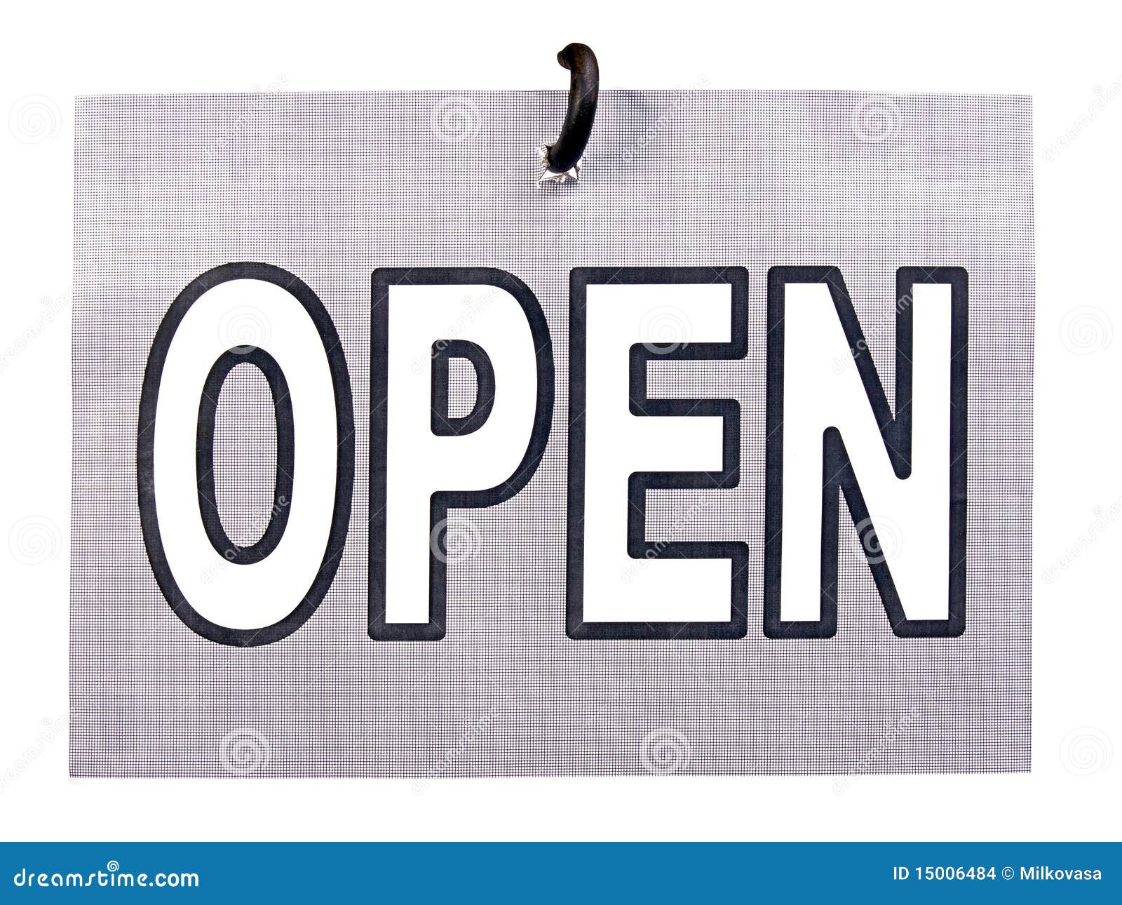 Open sign stock illustration. Illustration of informative - 15006484