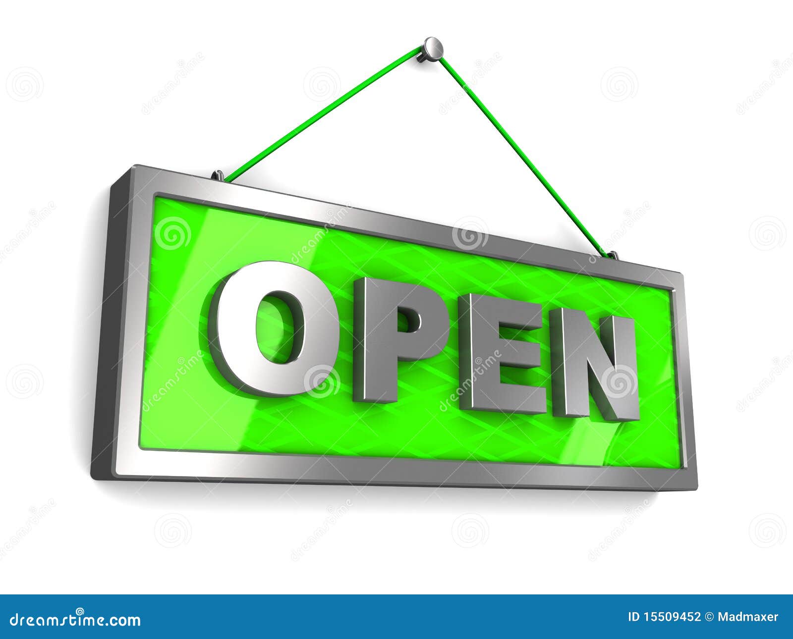 Open sign stock illustration. Illustration of entrance - 15509452