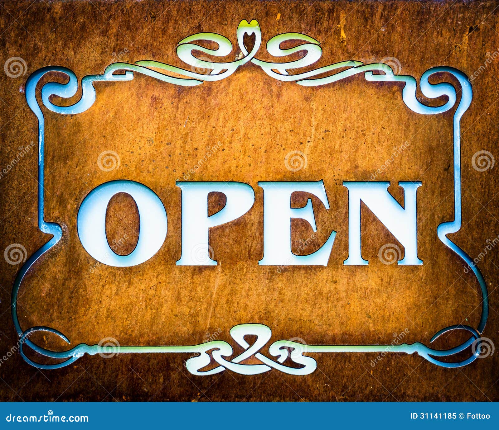 Open sign stock image. Image of outdoors, business, closeup - 31141185