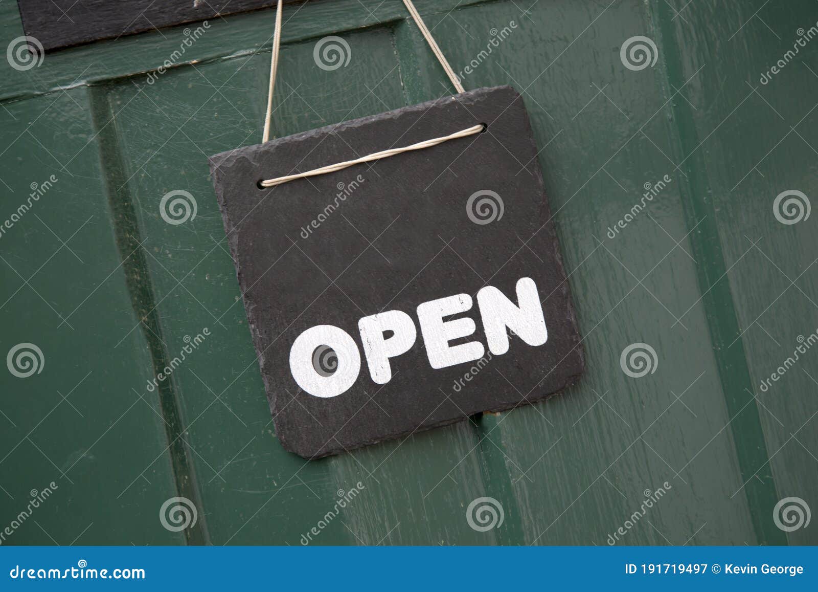 Open Sign on Building stock image. Image of sign, green - 191719497