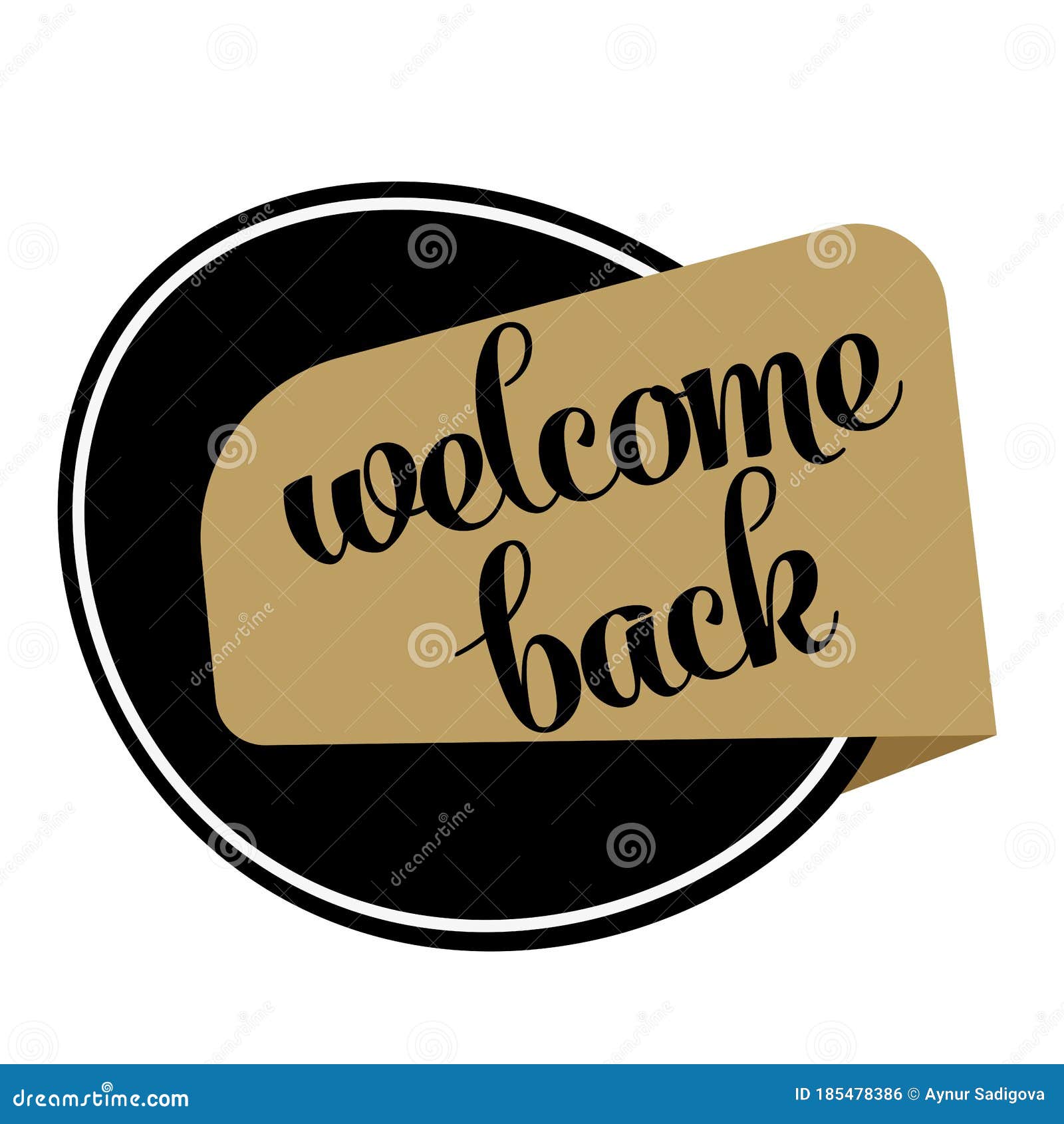 Open Sign on the Front Door - Welcome Back we are Working Again. Keep ...