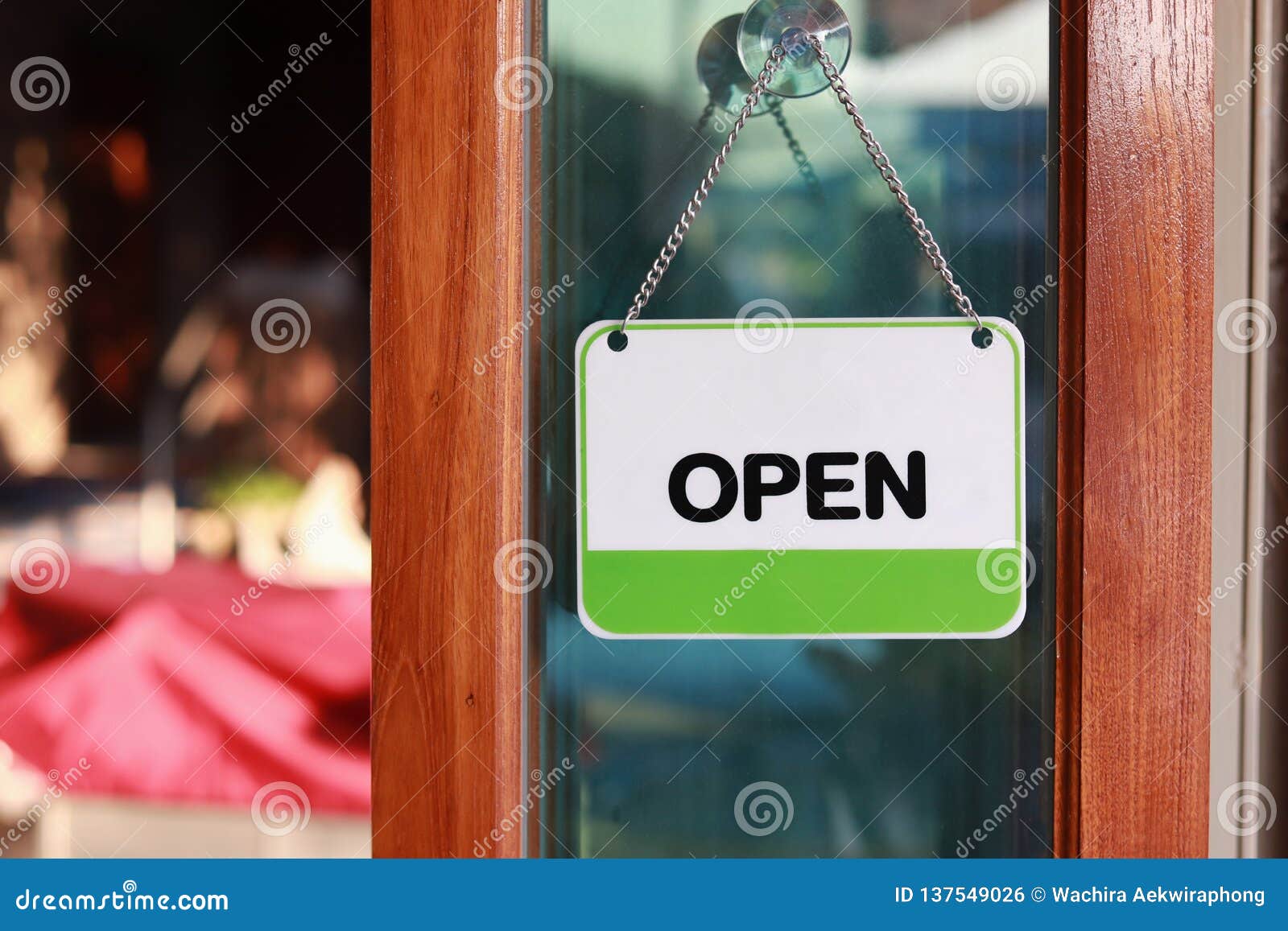 Open sign at door stock photo. Image of object, shop - 137549026
