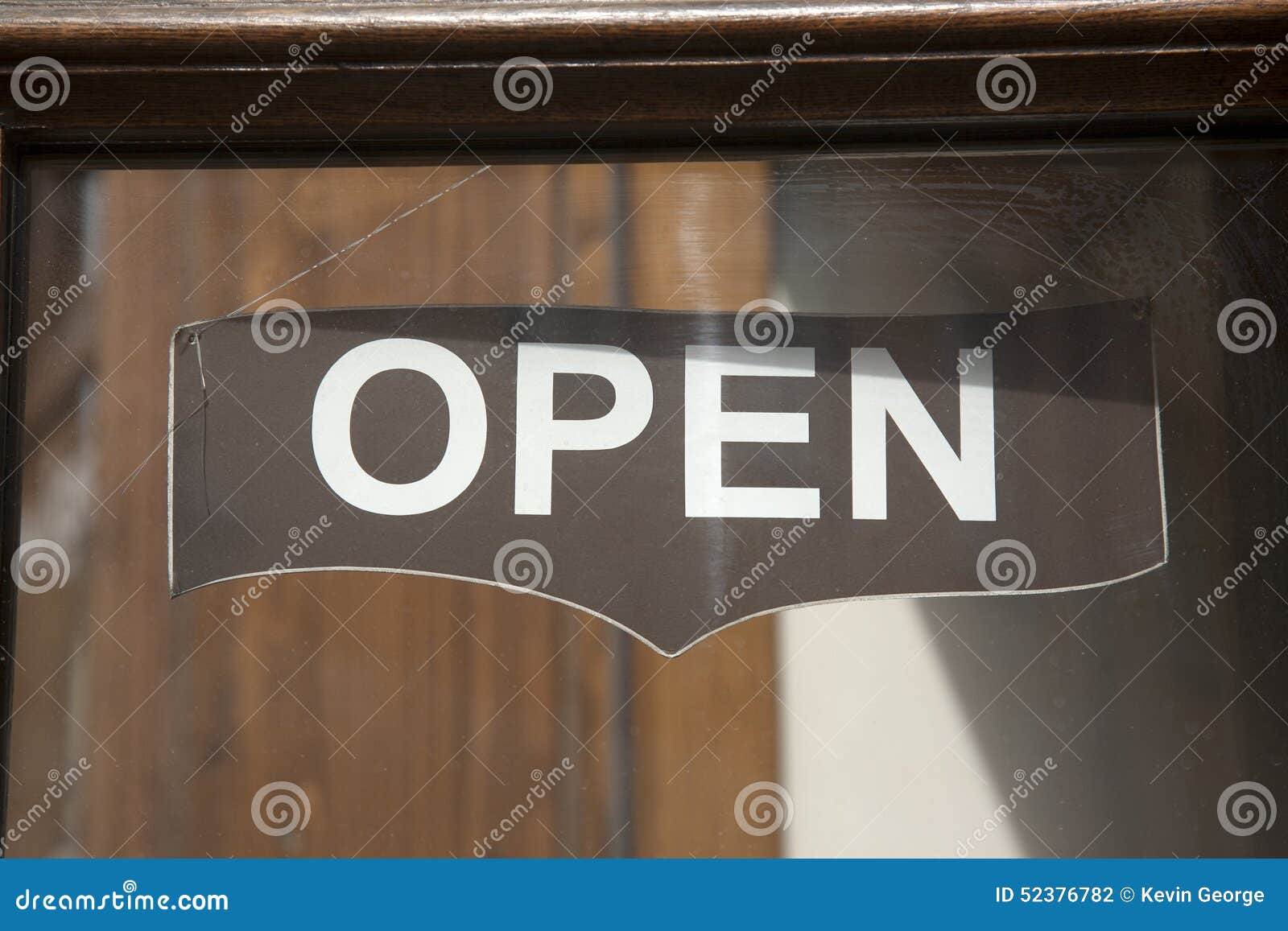 Open Sign on Shop Door stock photo. Image of store, shop - 52376782