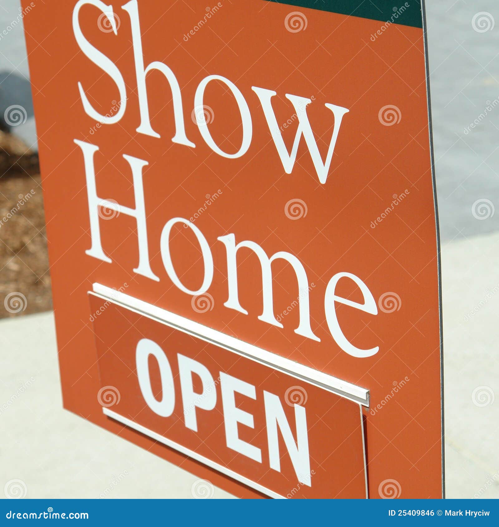 Open Sign Show Home stock photo. Image of signage, sign - 25409846