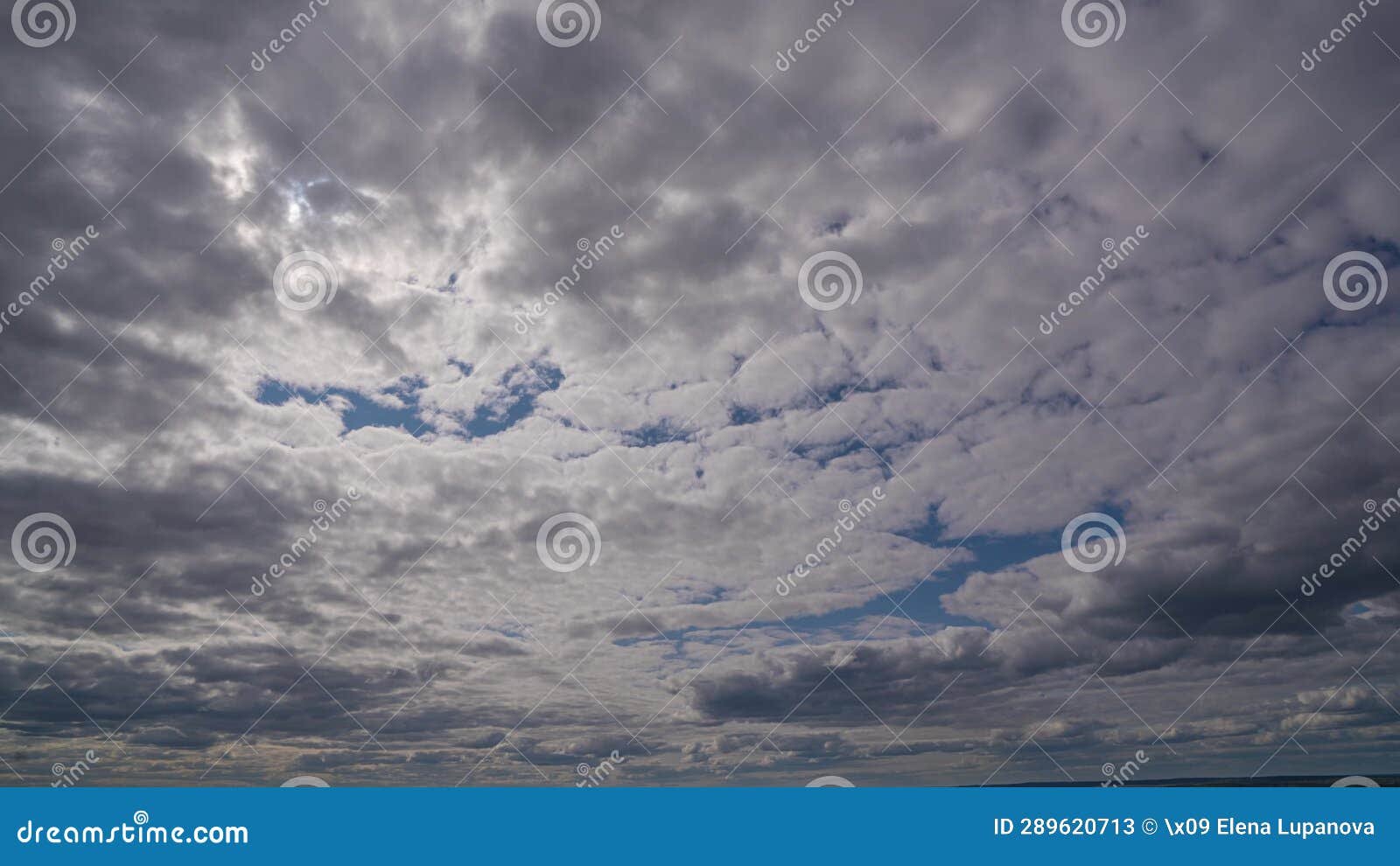 Open Sky Cloud Blue Outdoor Moving Cloud Moving and Transforming Fast ...