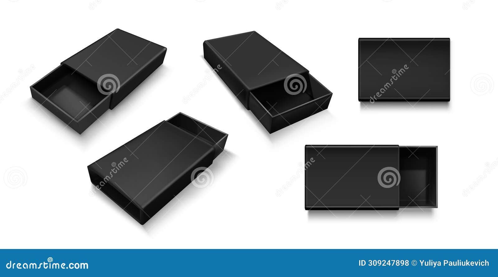 Matchbox Template. White Banner Of Boxes With Wooden Red Matches ...