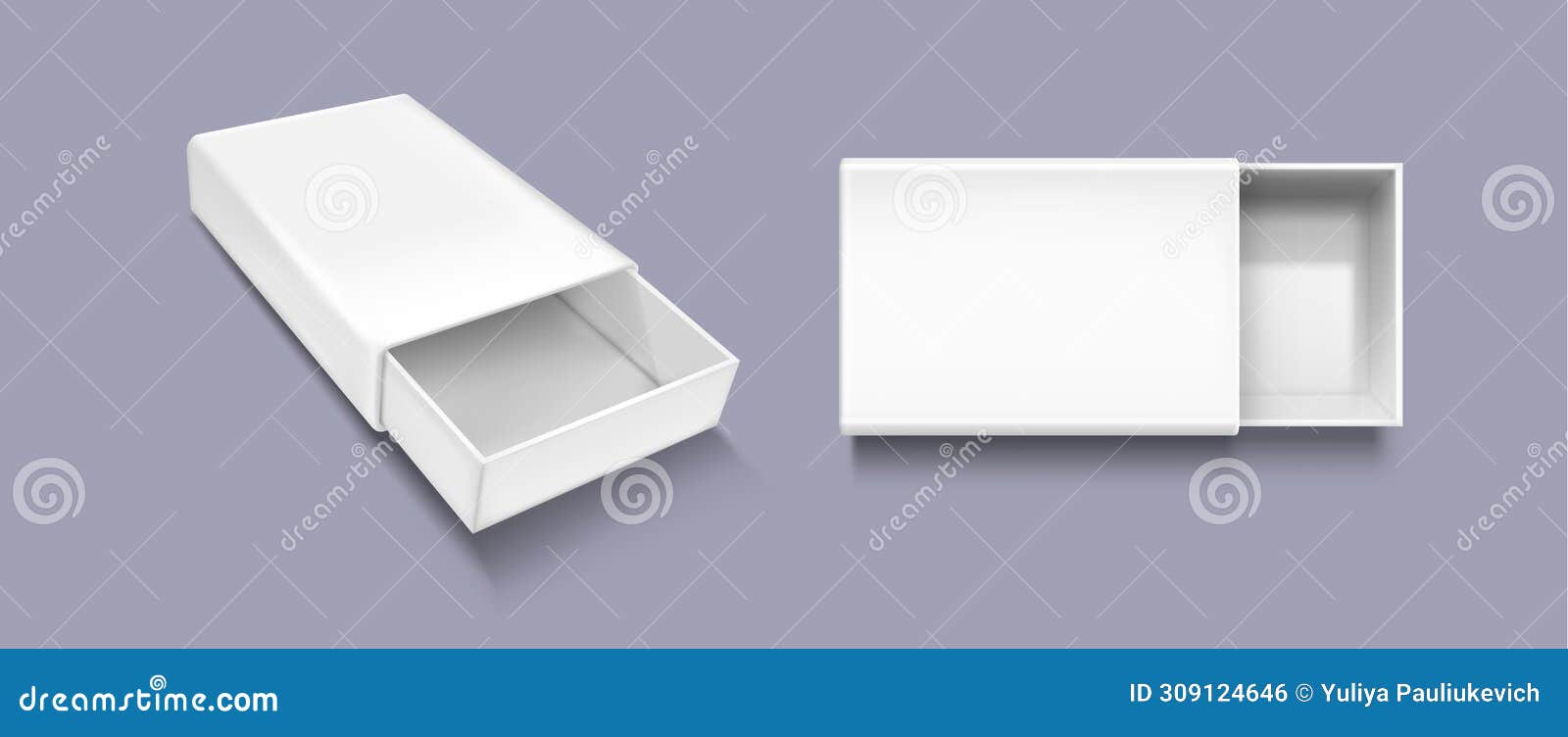 Matchbox Template. White Banner Of Boxes With Wooden Red Matches ...