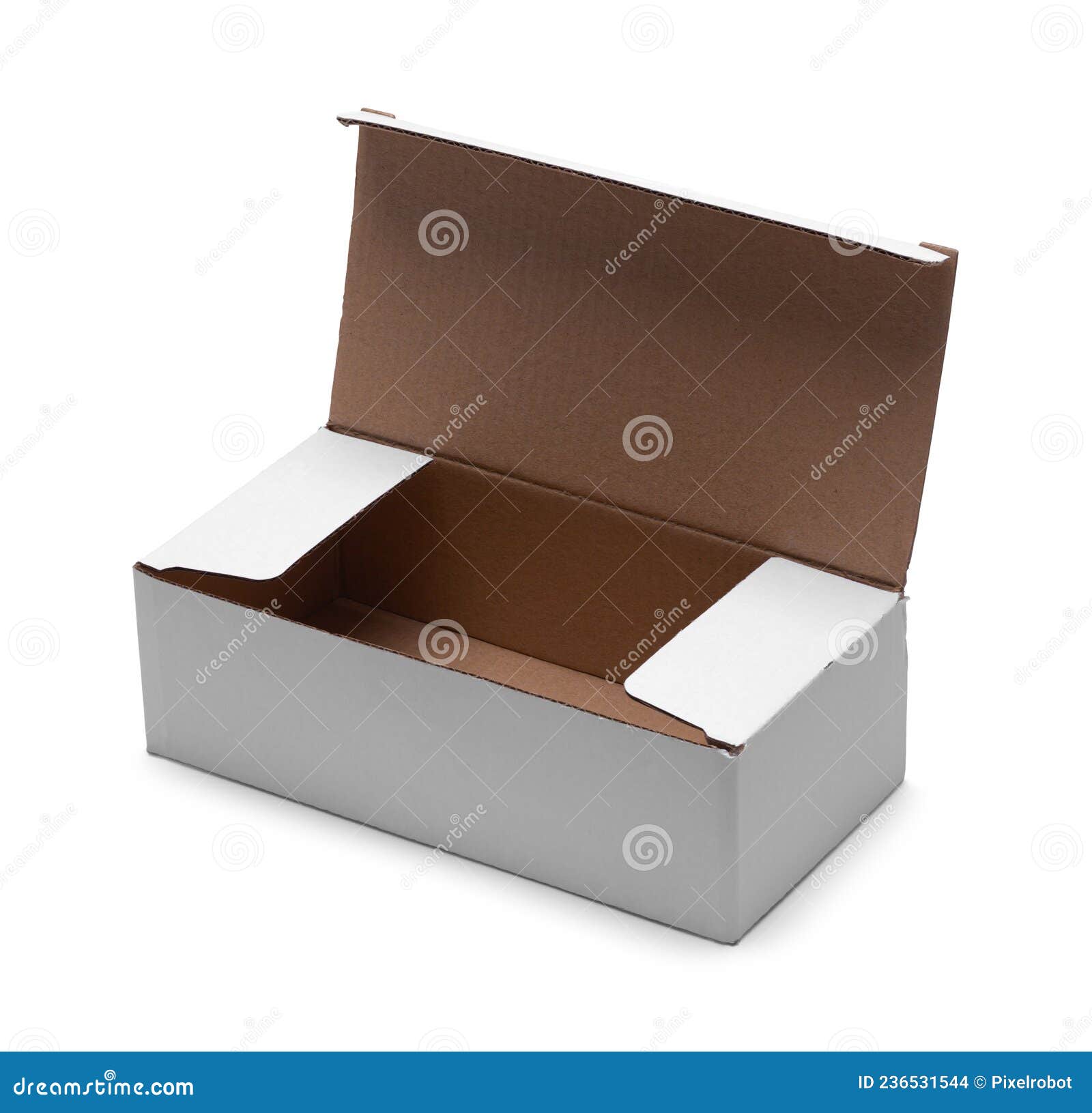 Open Small Rectangle Box stock photo. Image of small - 236531544