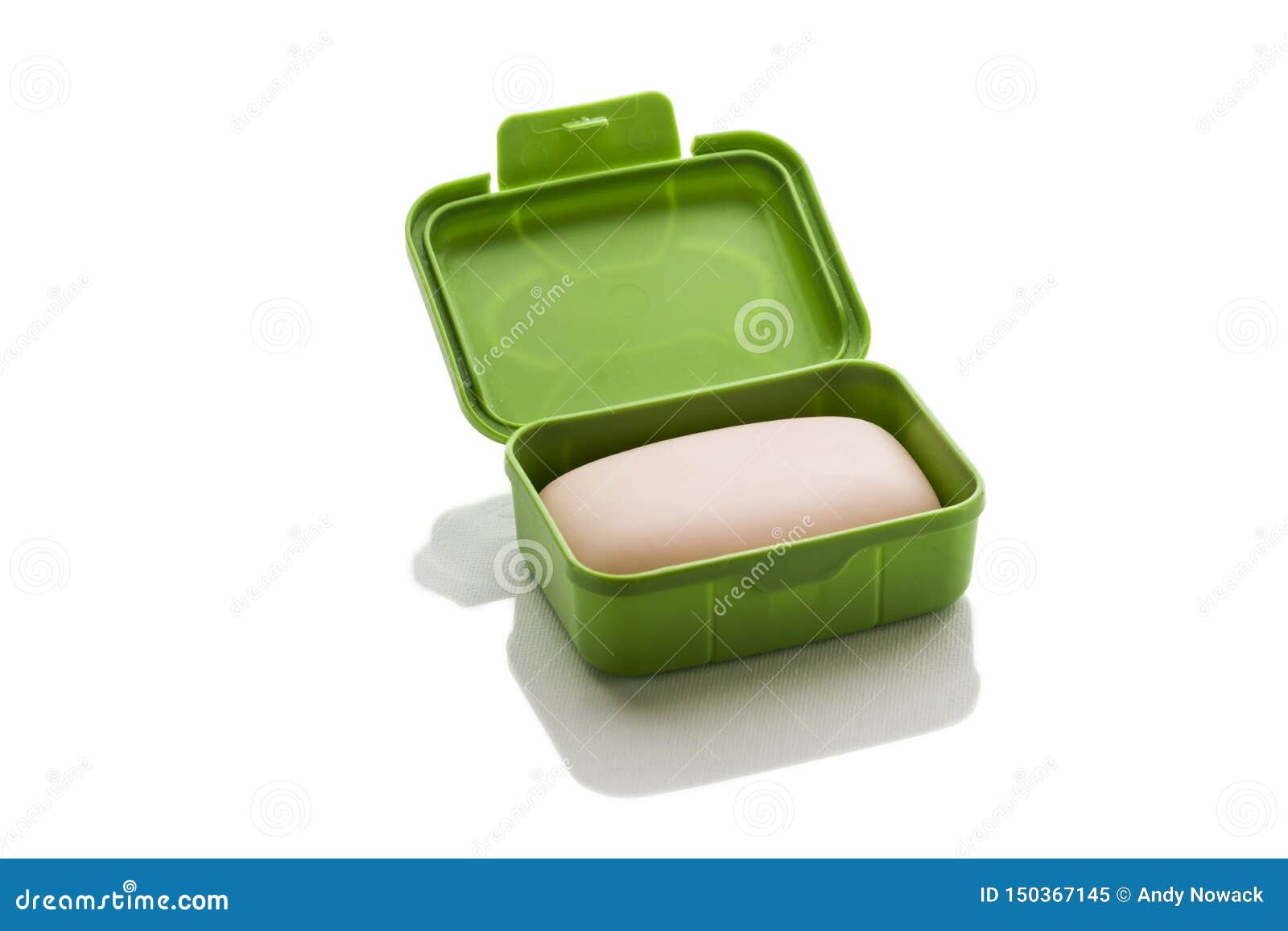 Open Soap Box Horizontal on White Stock Image - Image of personal ...