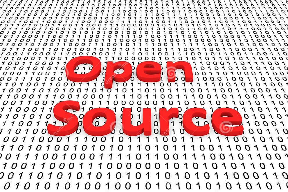 Open Source stock illustration. Illustration of programming - 91090943