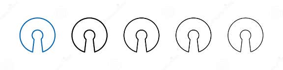 Open Source Icon Vector Set on White Background Stock Vector ...