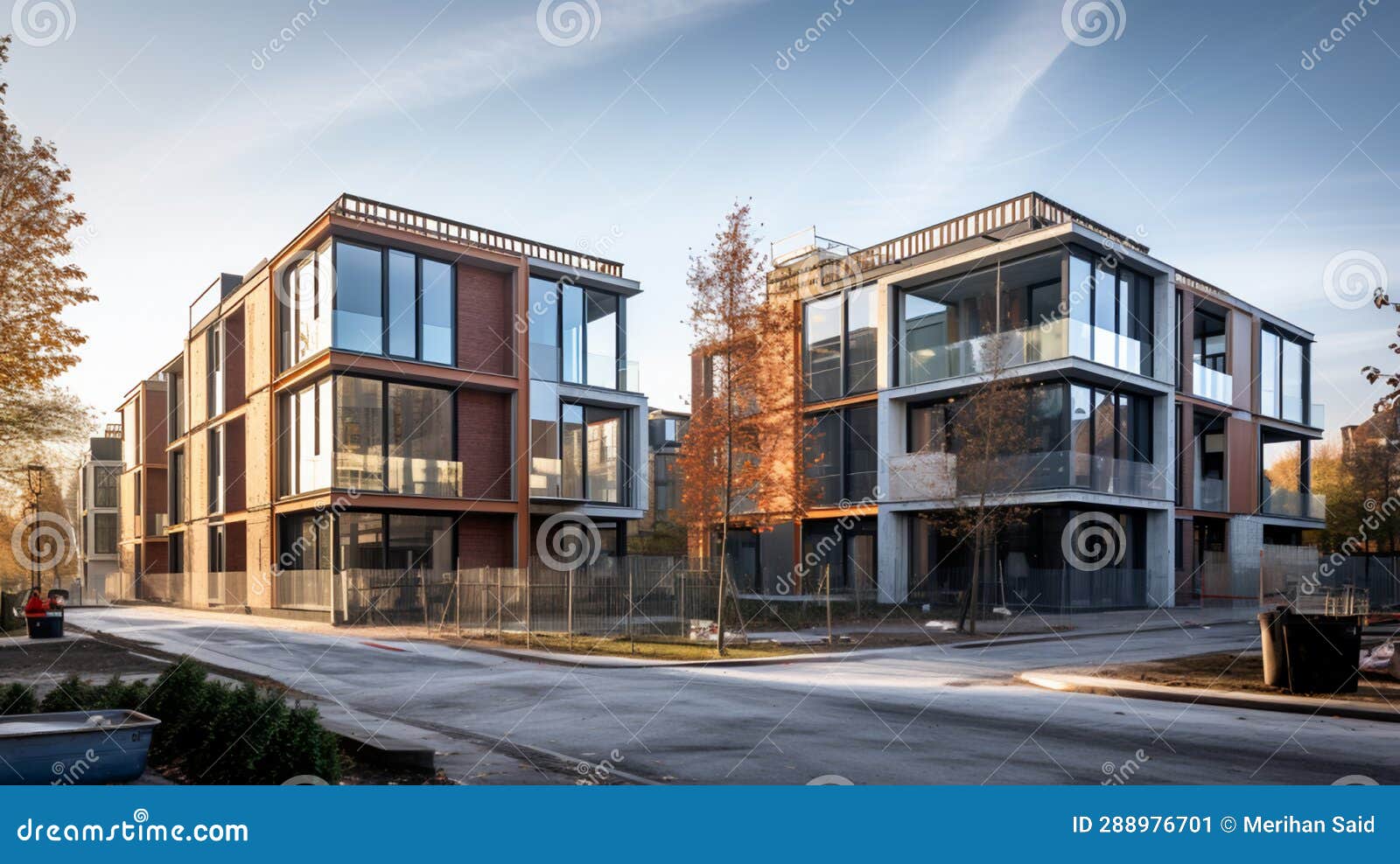 Open Space within Modern Housing Scheme Typical of that Currently Under ...