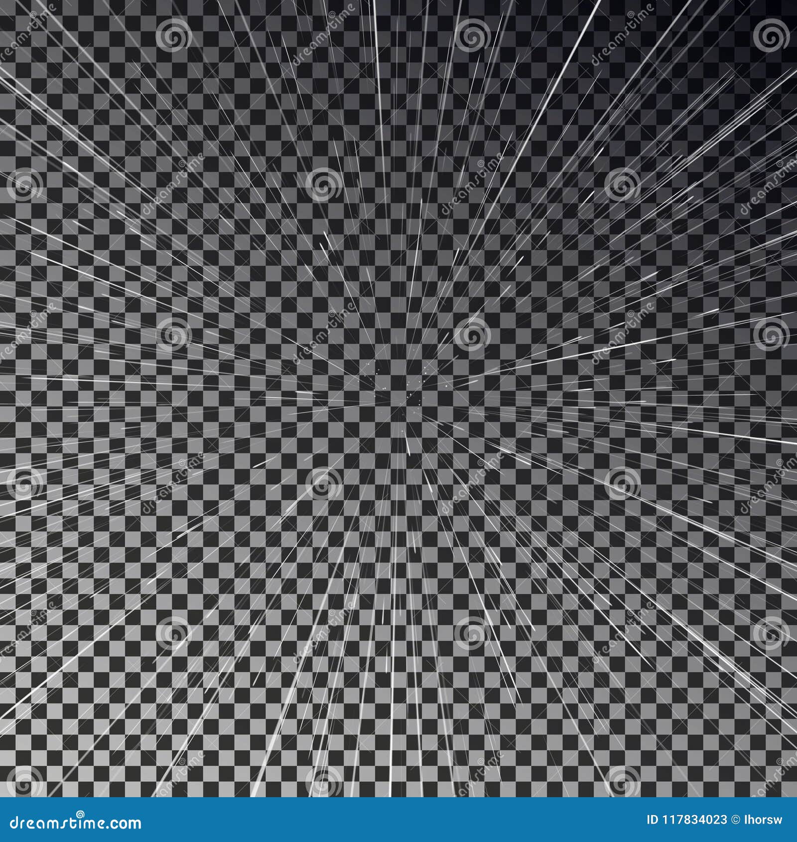 Open Space Speed Travel. Star Speed Light Vector Stock Vector ...