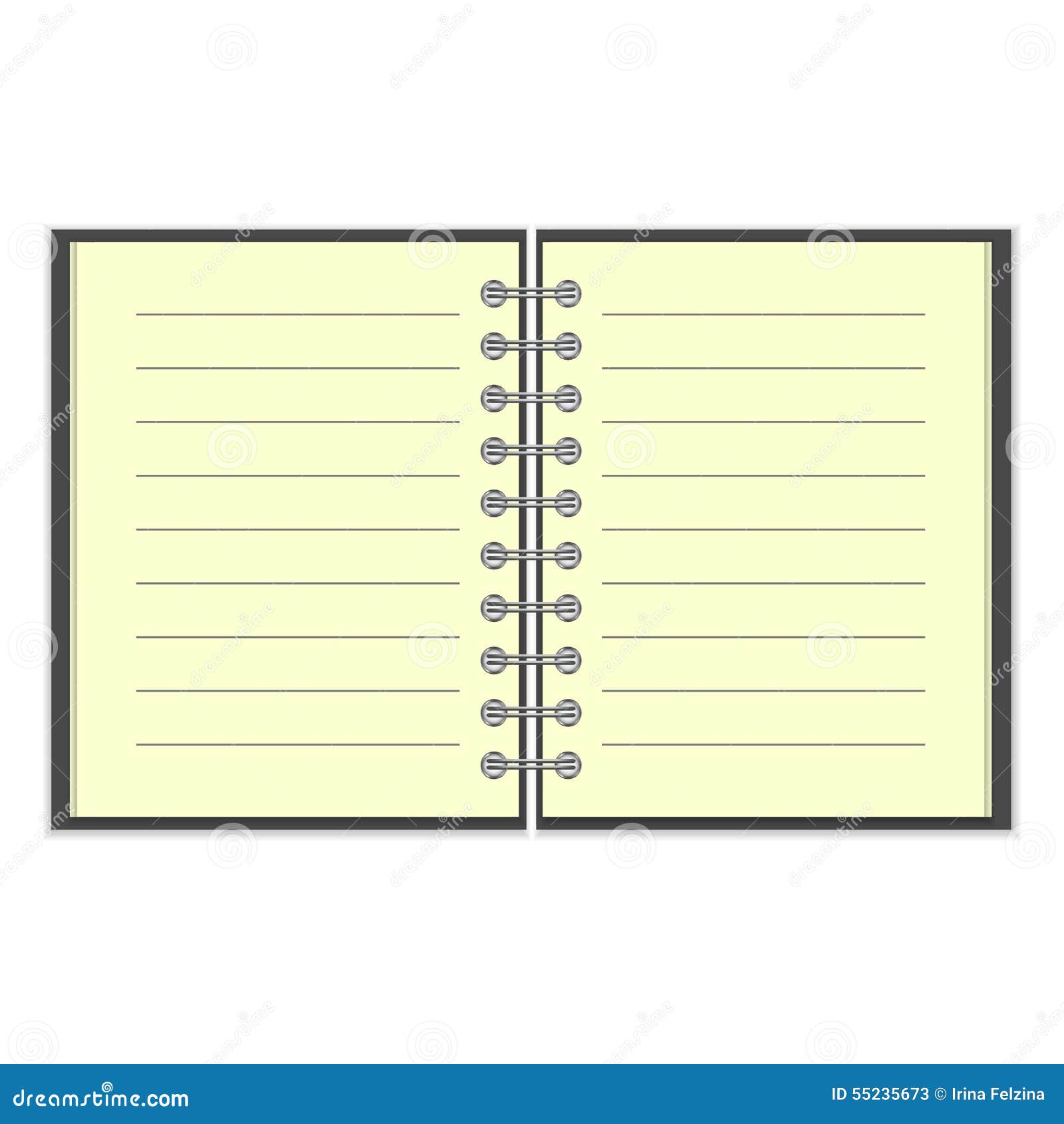 Open Spiral White Graph Paper Notebook With Divider Tab Pages ... Open Spiral White Graph Paper Notebook With Divider Tab Pages ...