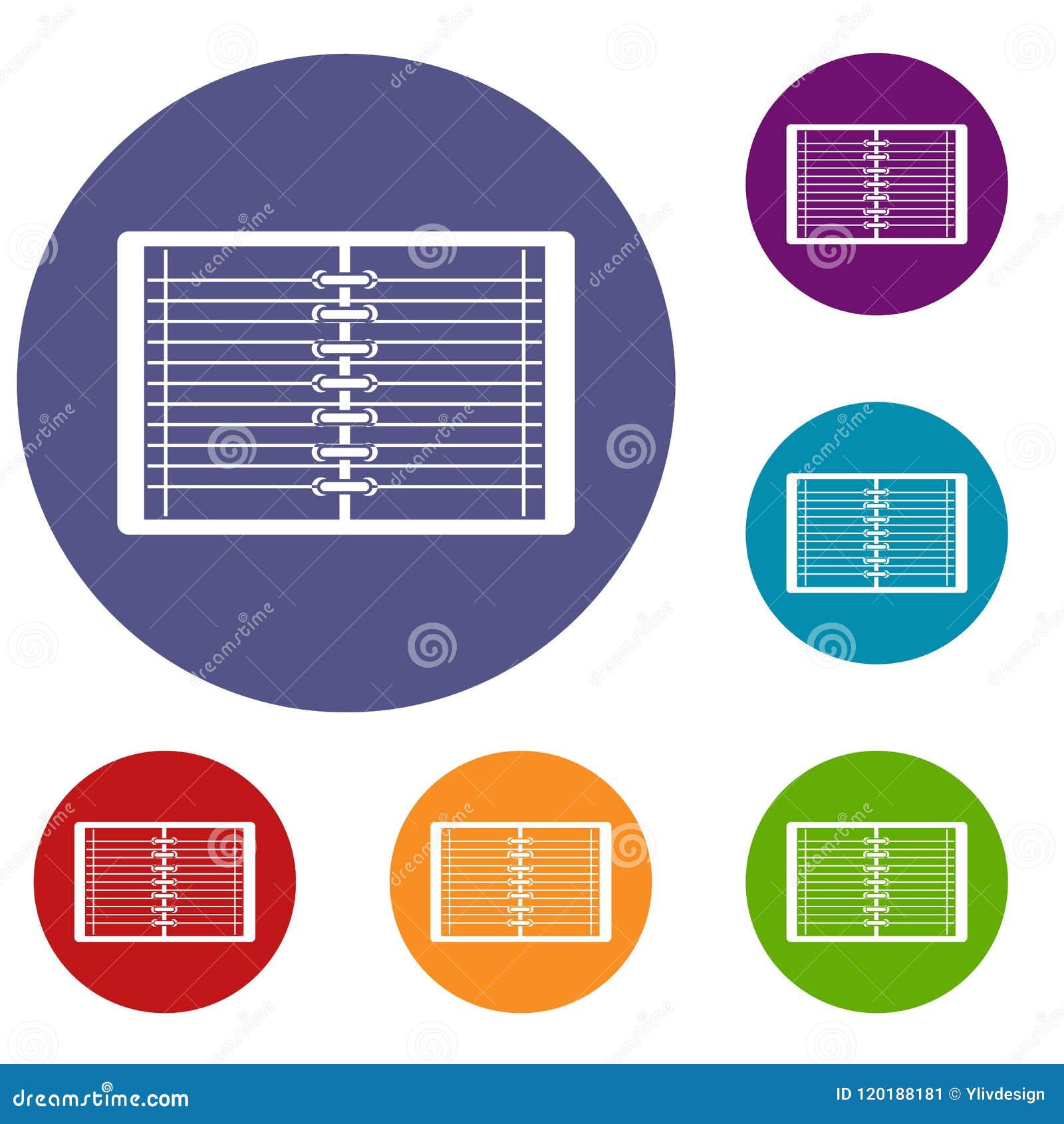 Open Spiral Lined Notebook Icons Set Stock Vector - Illustration of ... Open Spiral Lined Notebook Icons Set Stock Vector - Illustration of ...