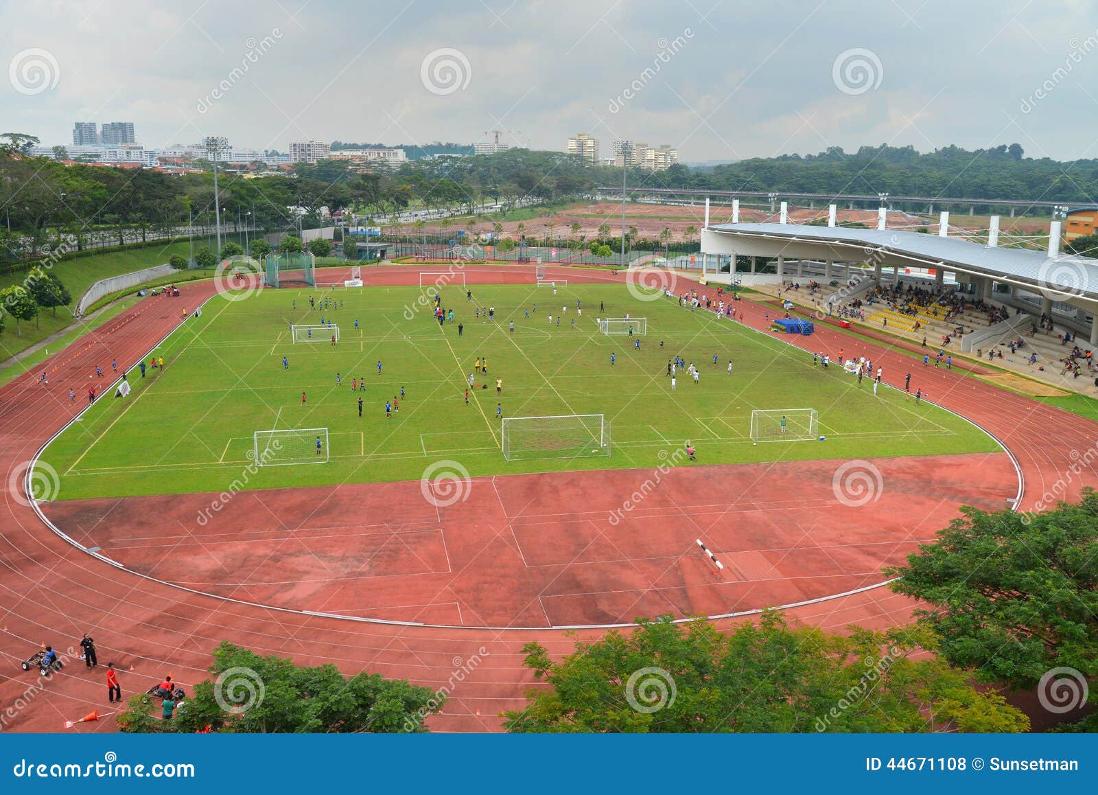 Open Stadium editorial stock photo. Image of goal, competition - 44671108