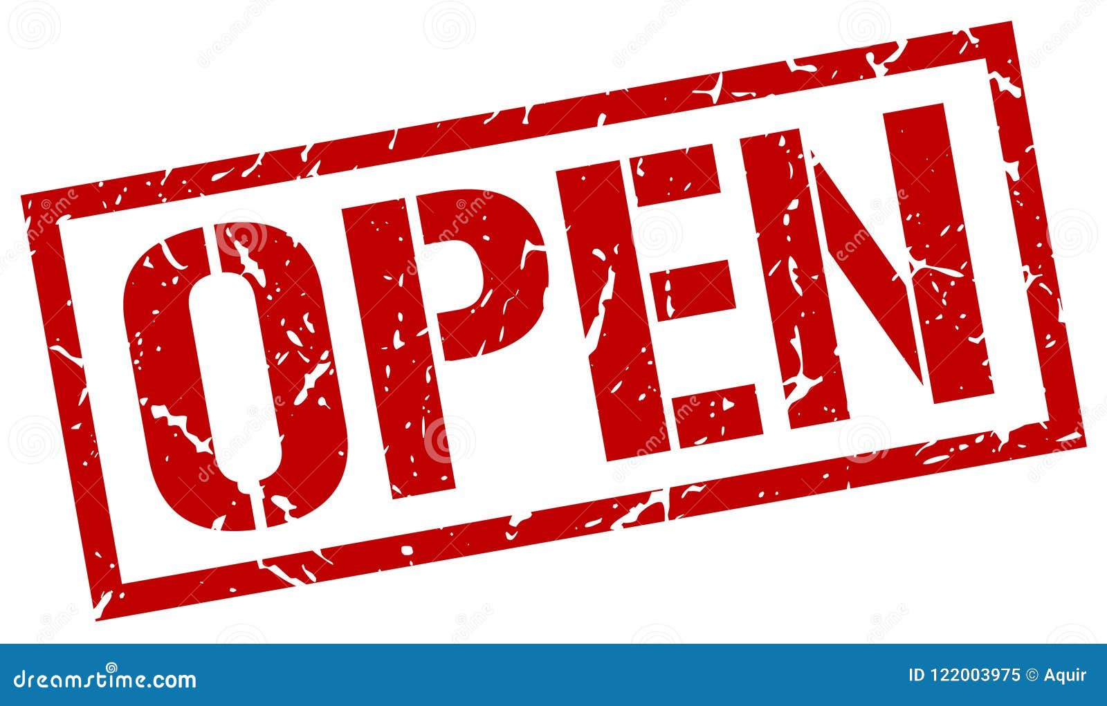 Open stamp stock vector. Illustration of stamp, insignia - 122003975