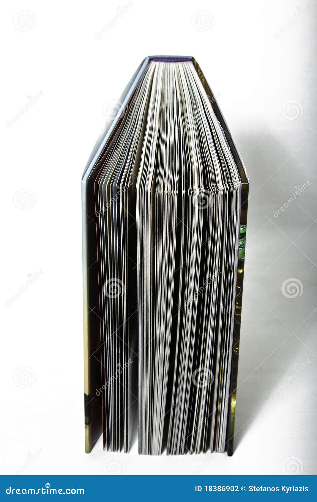 Open standing book stock photo. Image of book, page, cover - 18386902