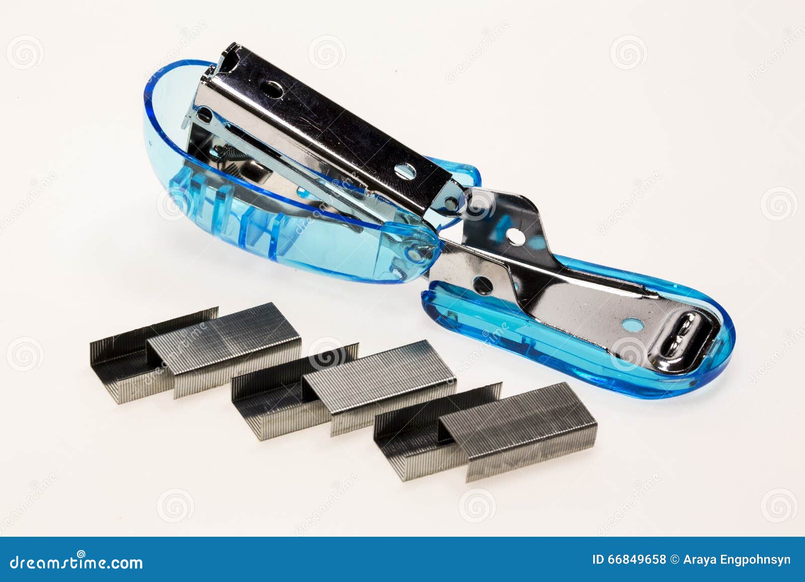 Open Stapler and Wire stock photo. Image of office, silver - 66849658