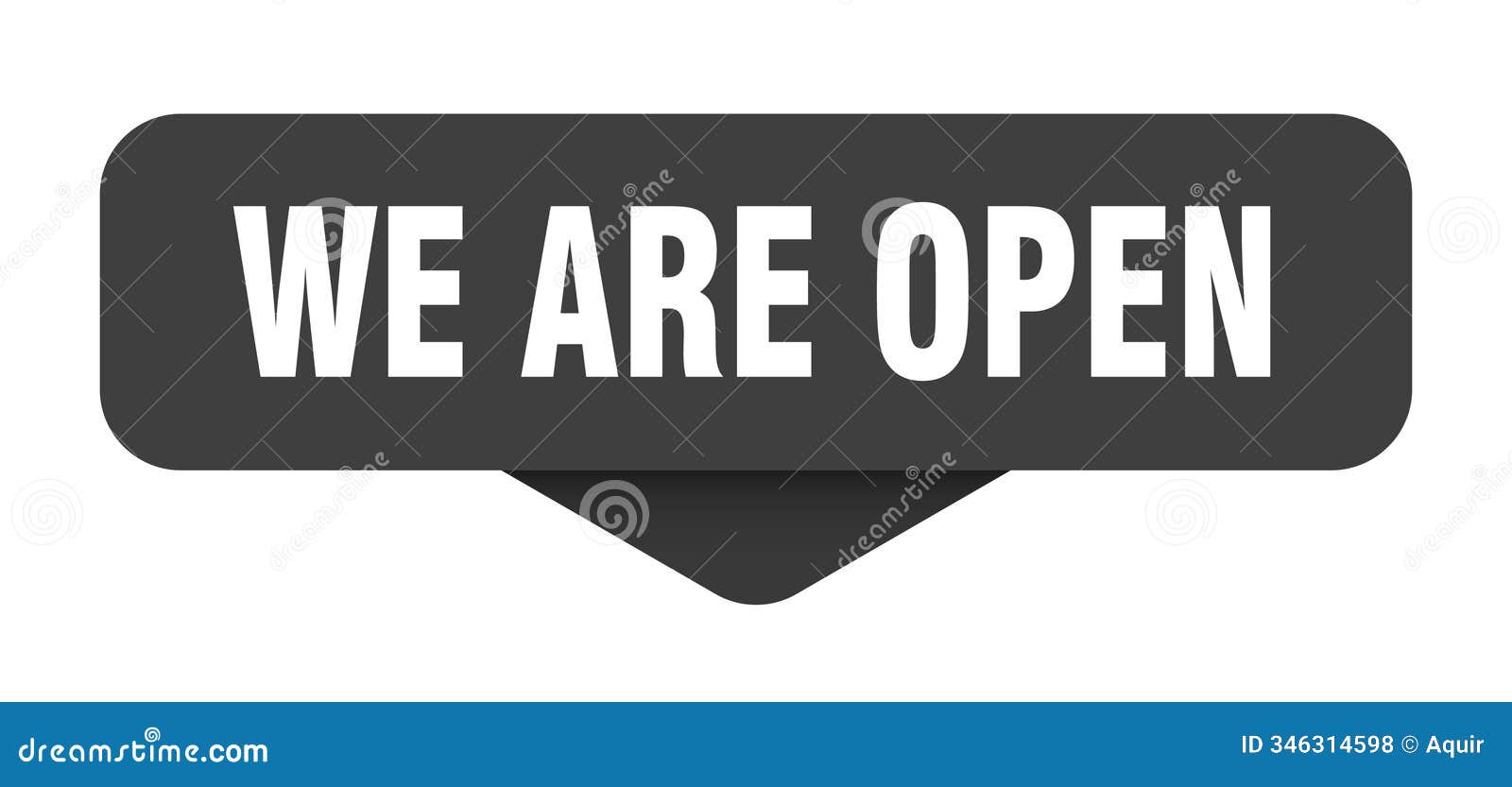 We are Open Sticker. we are Open Sign on Transparent Background Stock ...