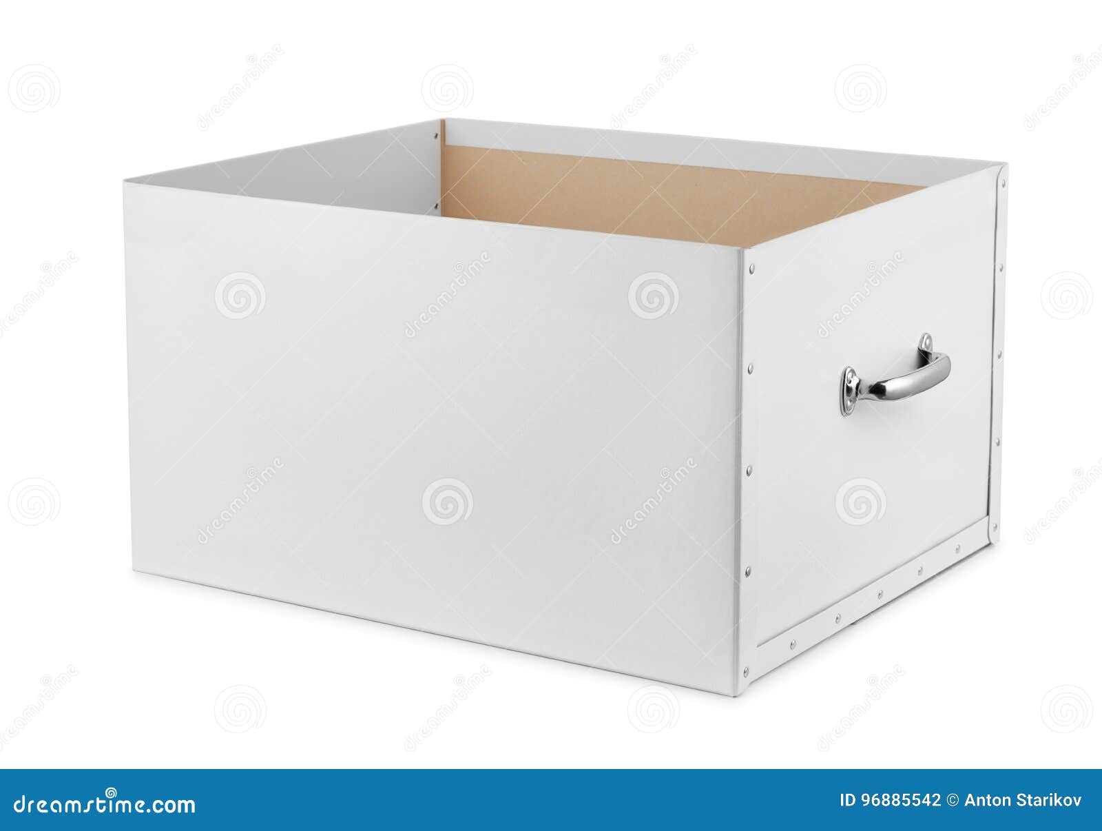 Open storage box isolated stock photo. Image of space - 96885542