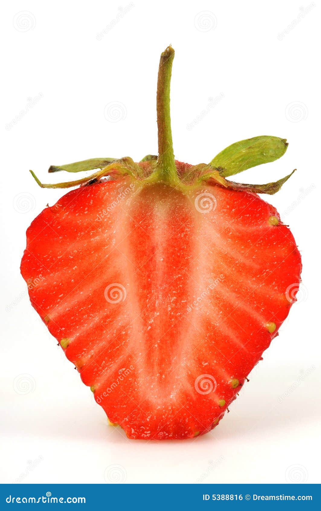 Open Strawberry Royalty Free Stock Image - Image: 5388816
