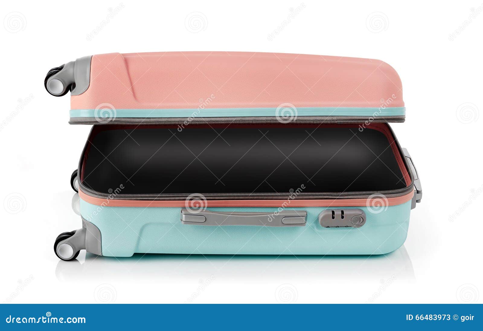 Open suitcase stock image. Image of suitcase, isolated - 66483973