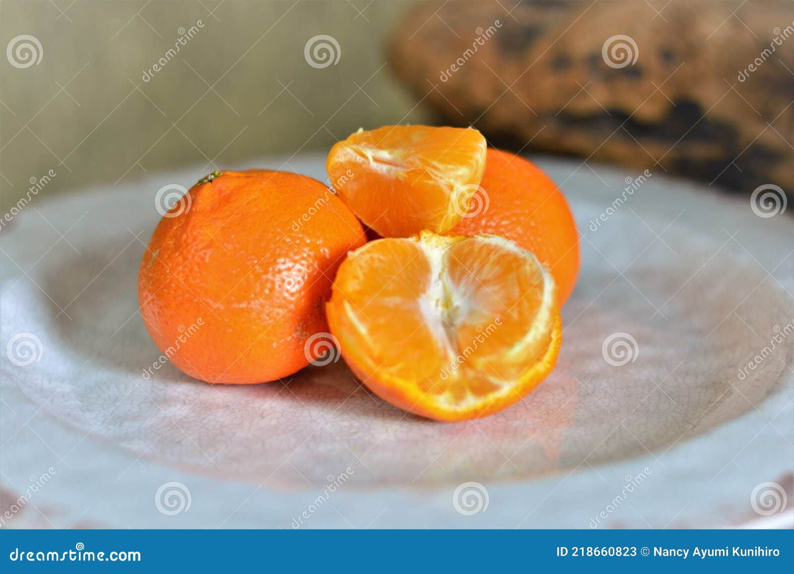 The Fruit of the Mini-Honey Mandarin Orange Stock Image - Image of ...