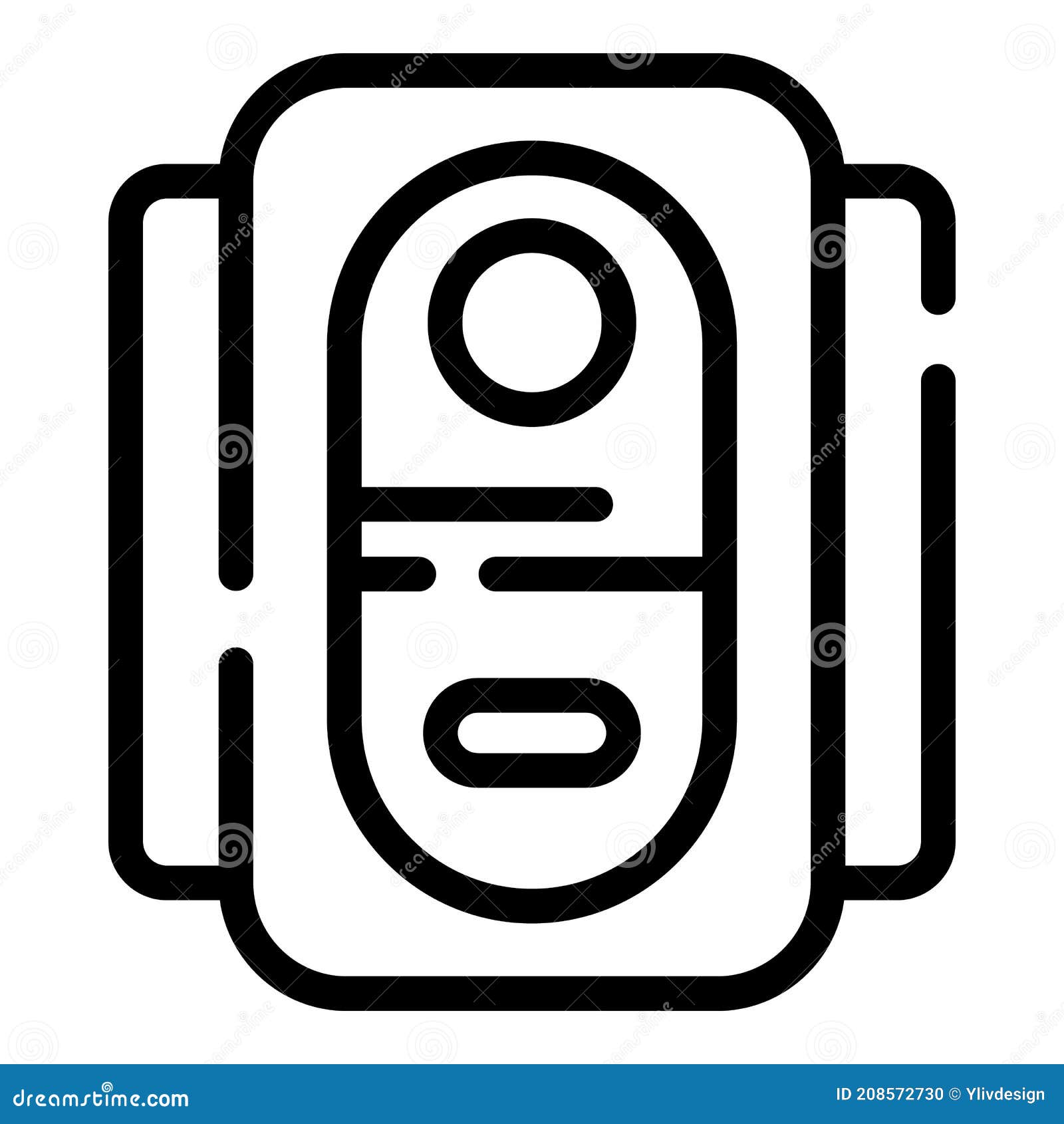 Open Breaker Box Icon Cartoon Vector | CartoonDealer.com #115881195