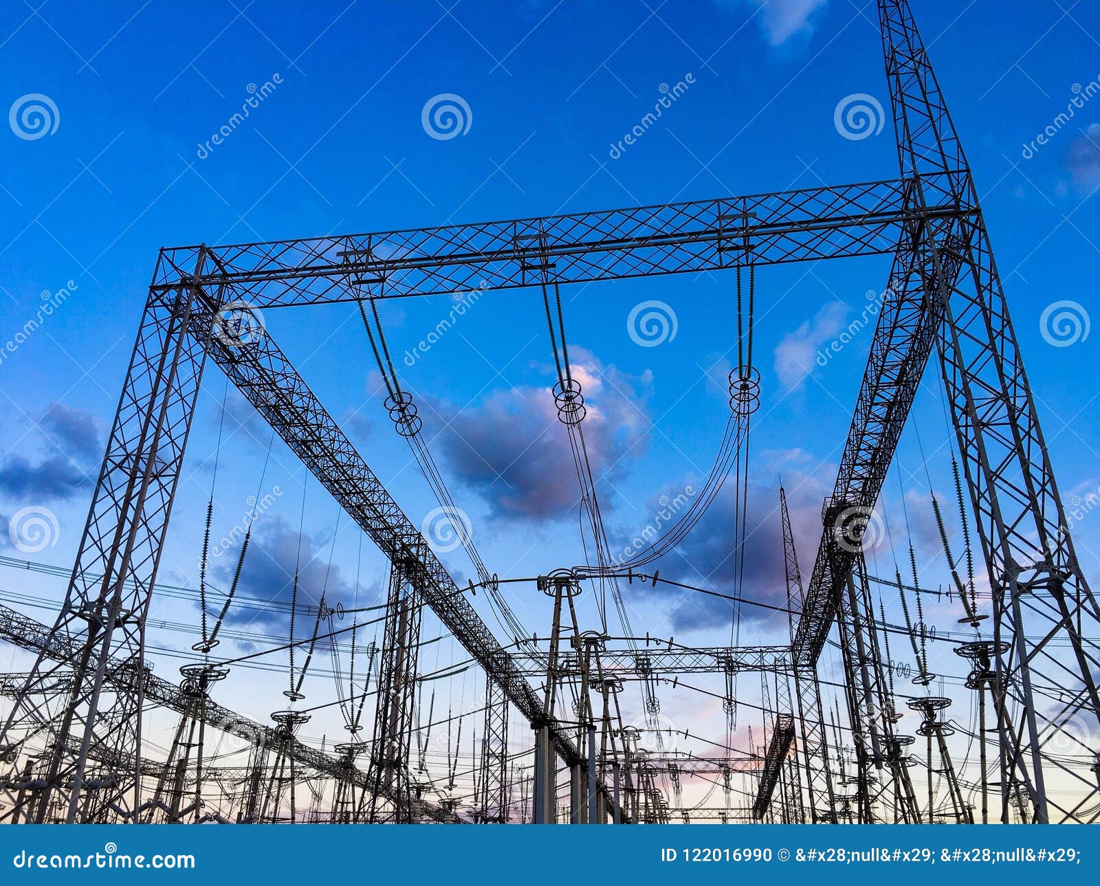 Open Switchgear Of The Power Plant Royalty-Free Stock Image ...