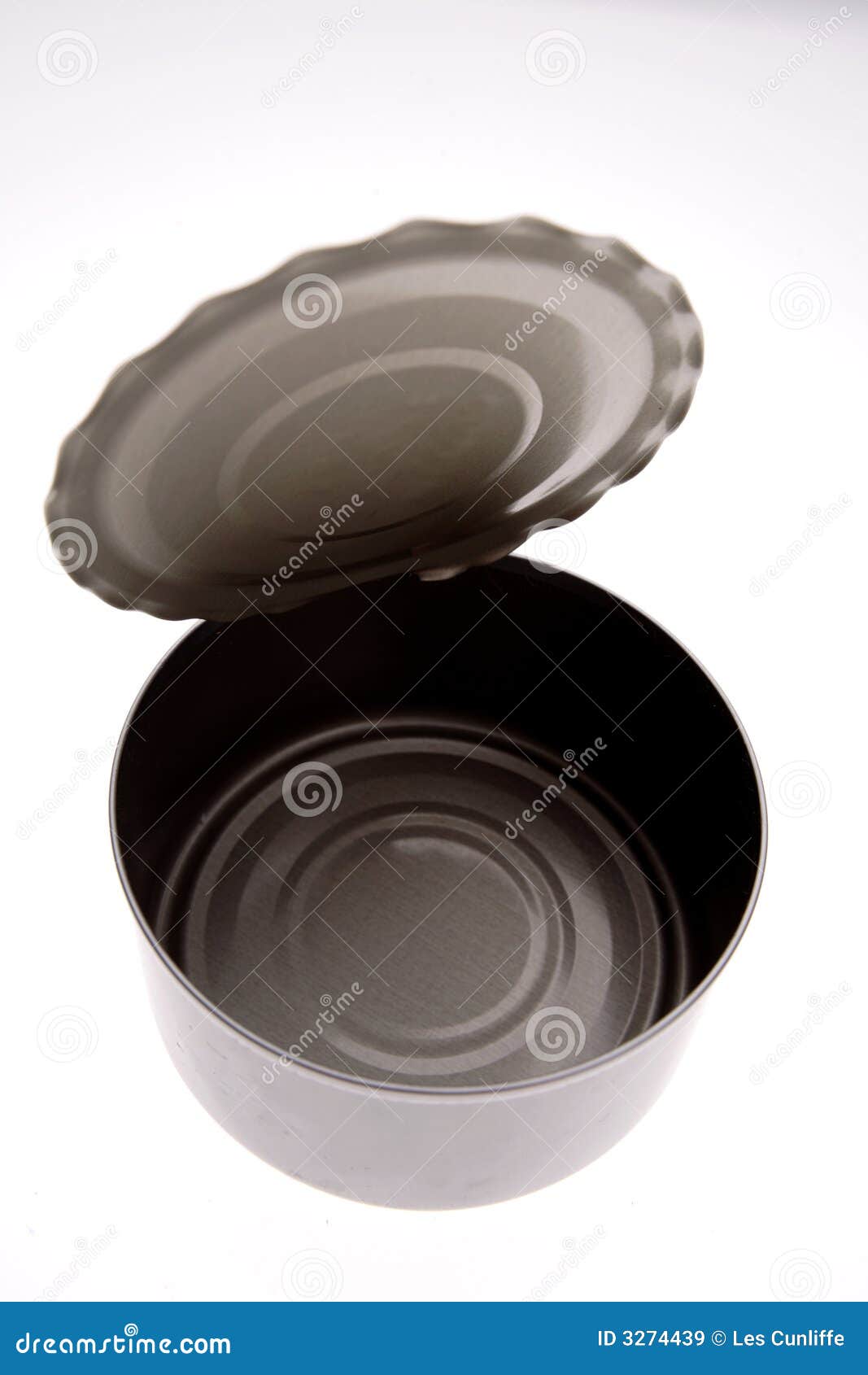 Open tin stock image. Image of vertical, open, studio - 3274439