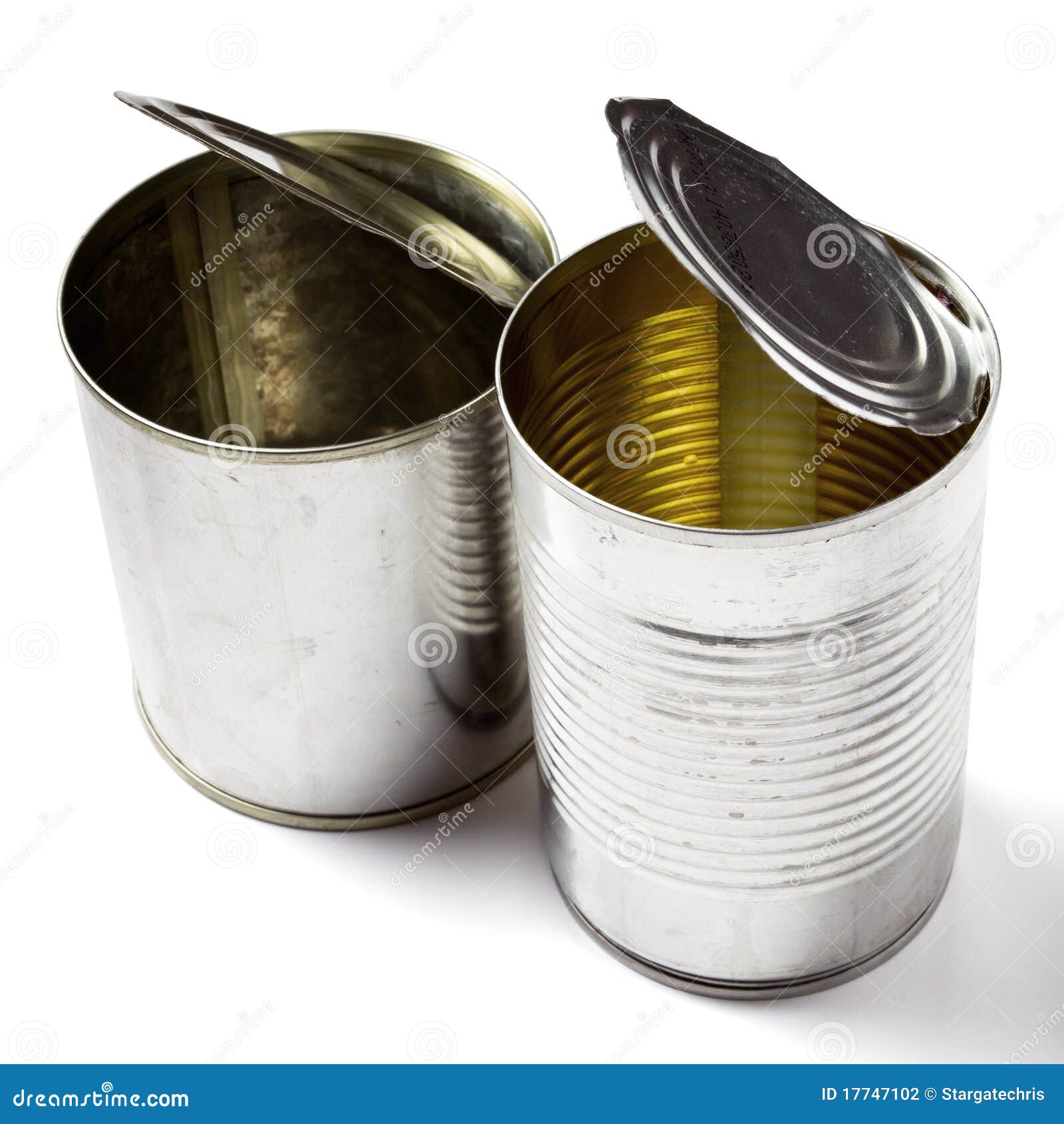 Open Tin Can stock photo. Image of aluminium, blank, edge - 17747102