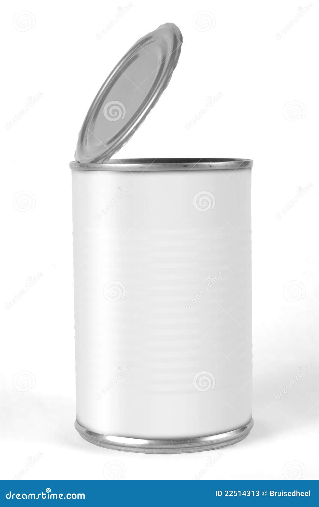 Open Tin Can stock image. Image of white, sharp, preserved - 22514313