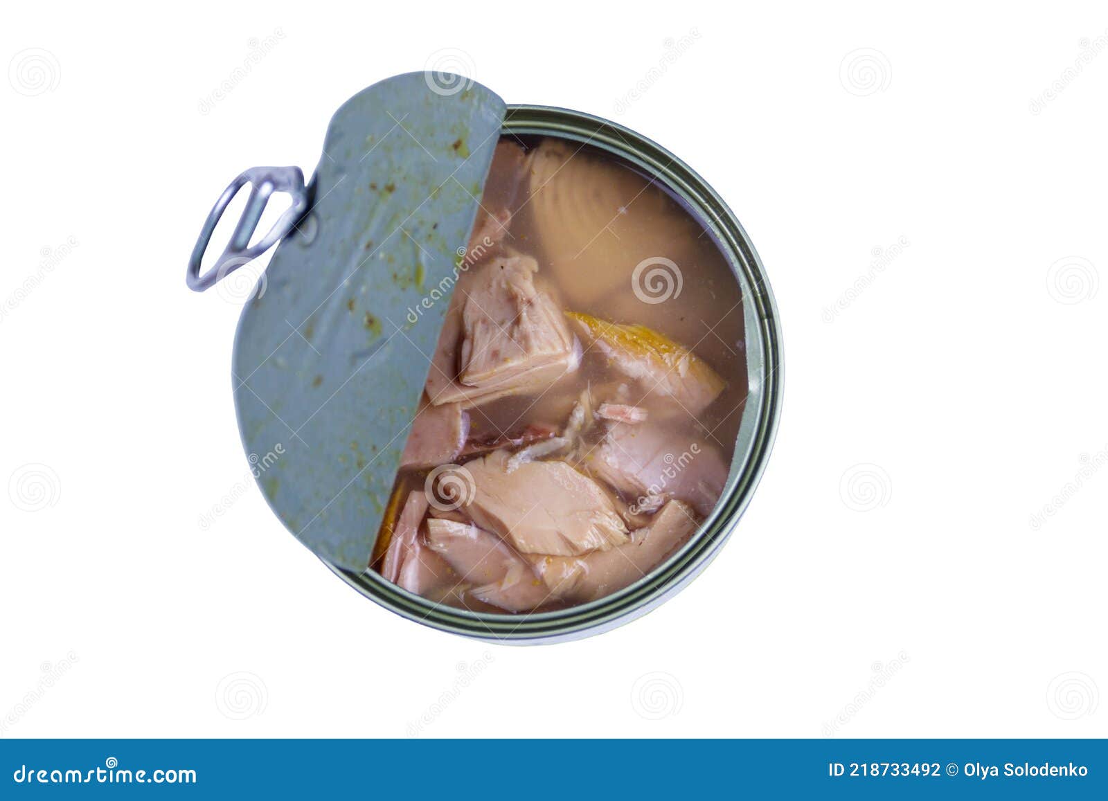 Open Tin Can of Tuna Fish Isolated on White Background Stock Photo ... Open Tin Can of Tuna Fish Isolated on White Background Stock Photo ...