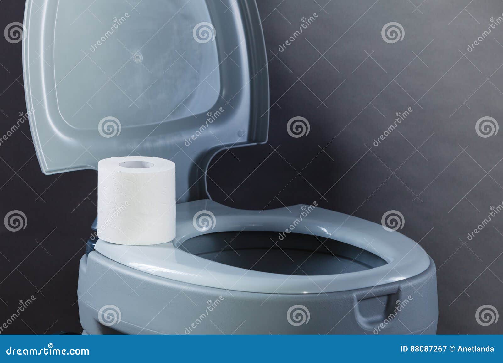 Open toilet bowl stock image. Image of portable, urine - 88087267