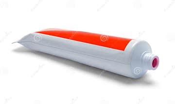 Open Toothpaste Tube stock image. Image of package, side - 161369143