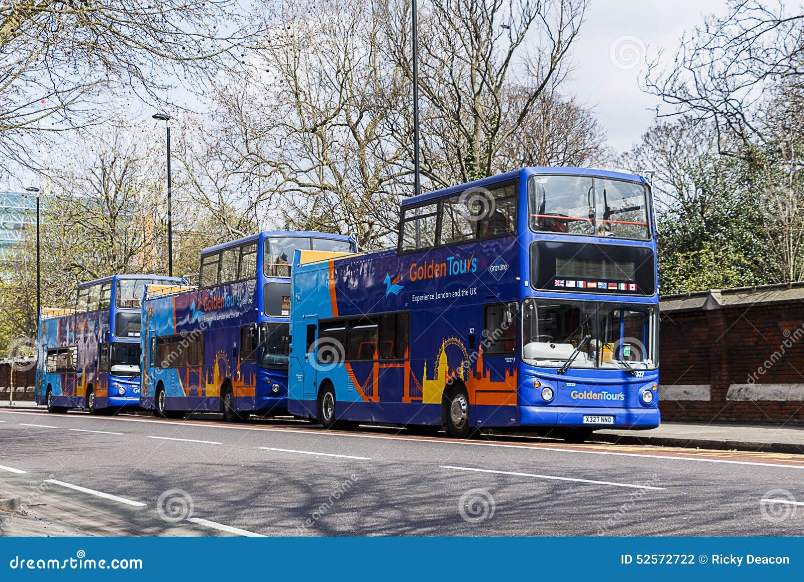 Open Top Tour Buses editorial photography. Image of transportation ...