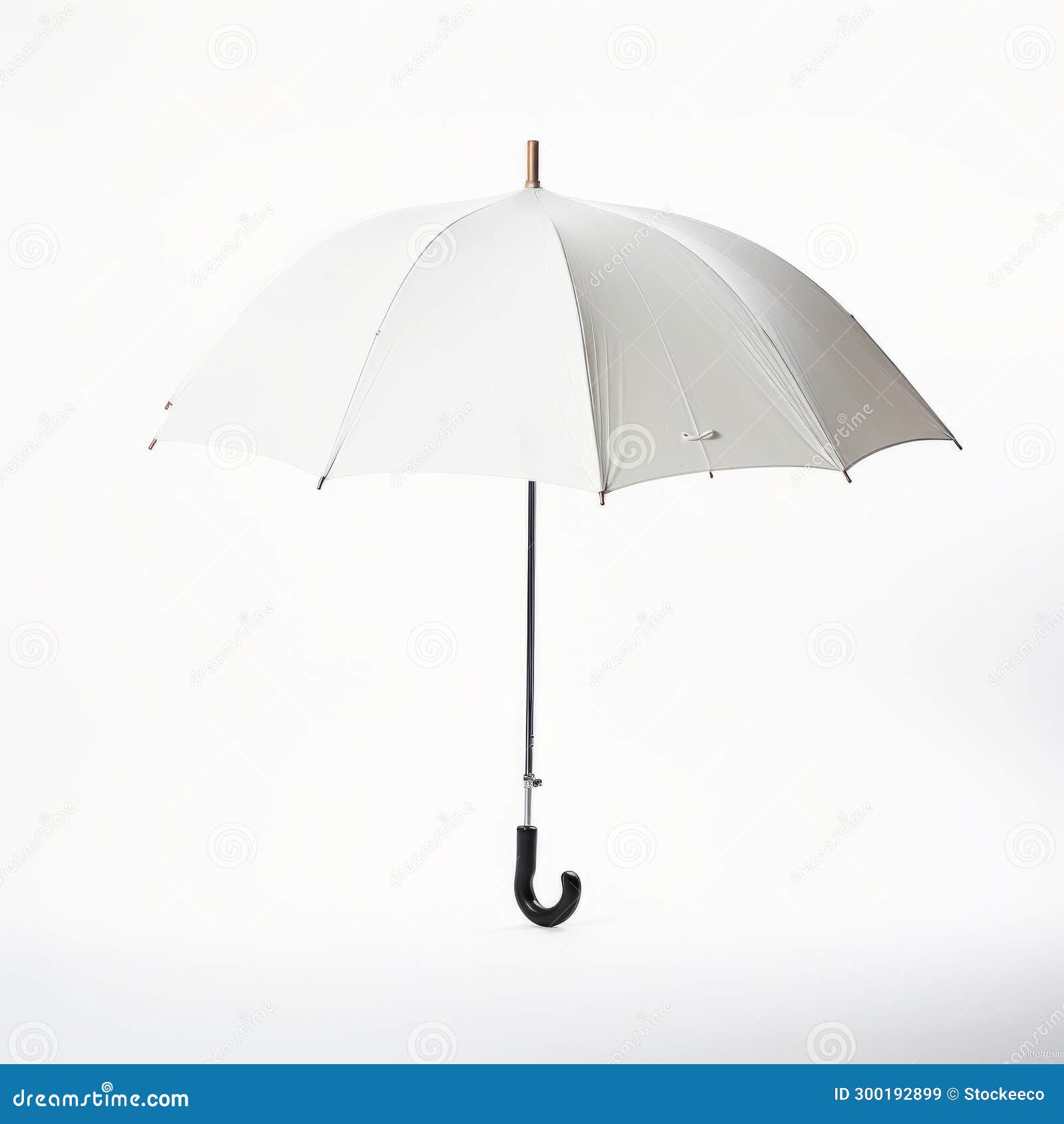 White Umbrella: a Symbolic and Artistic Masterpiece Stock Illustration ...