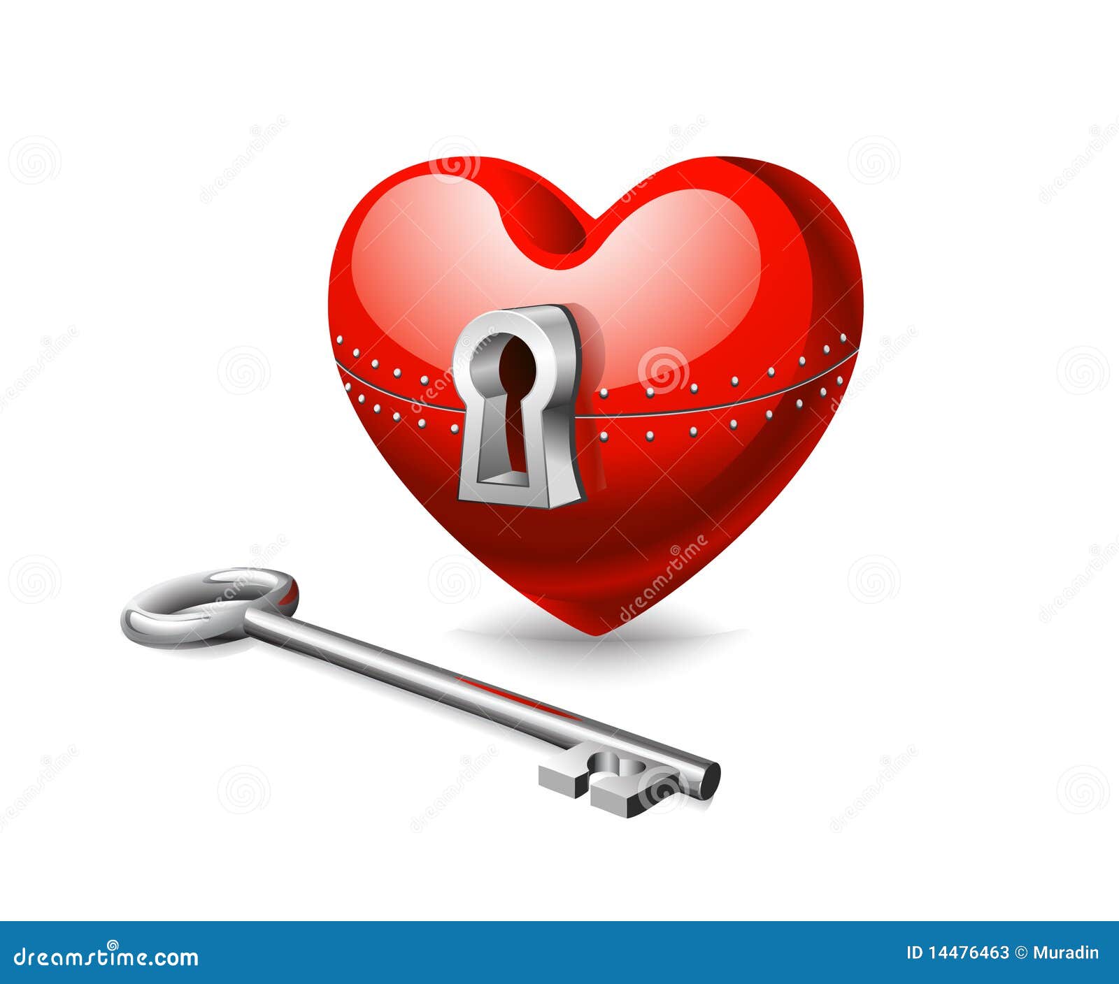 Open up heart stock vector. Illustration of greeting - 14476463