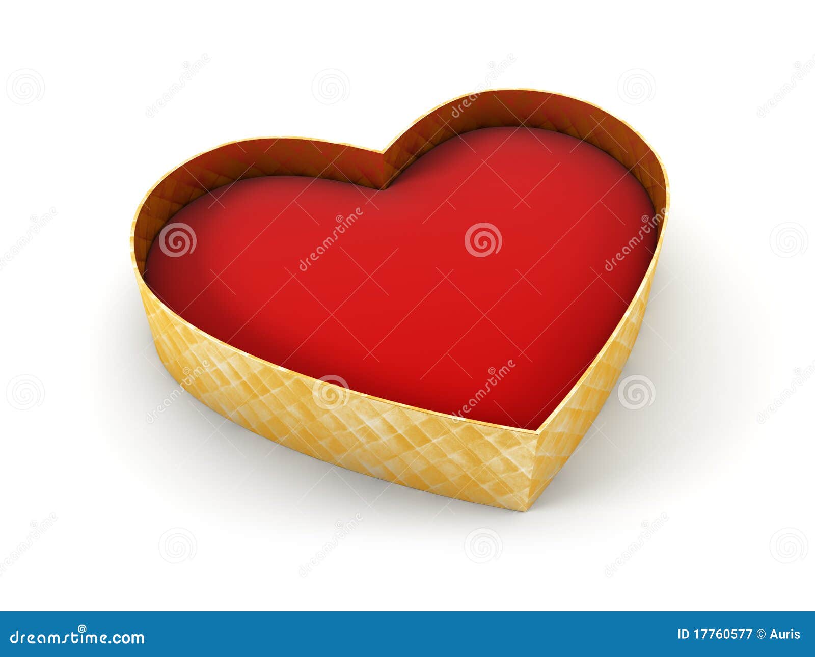Open valentine s gift box stock illustration. Illustration of pack ...
