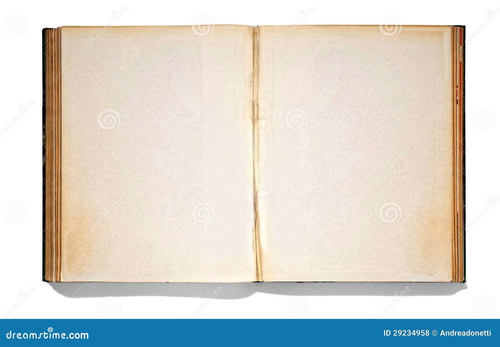 Open vintage book stock photo. Image of blank, cover - 29234958