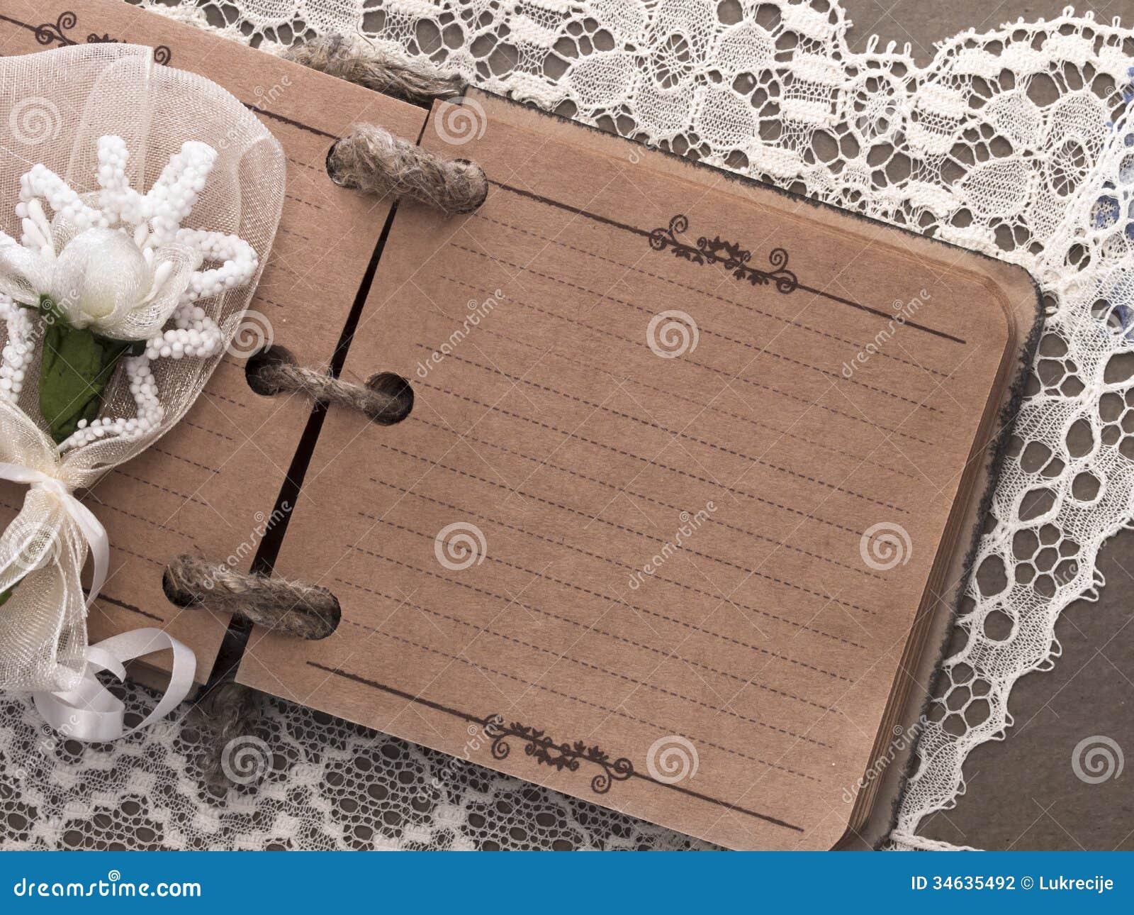 Open vintage notebook stock photo. Image of color, heart - 34635492